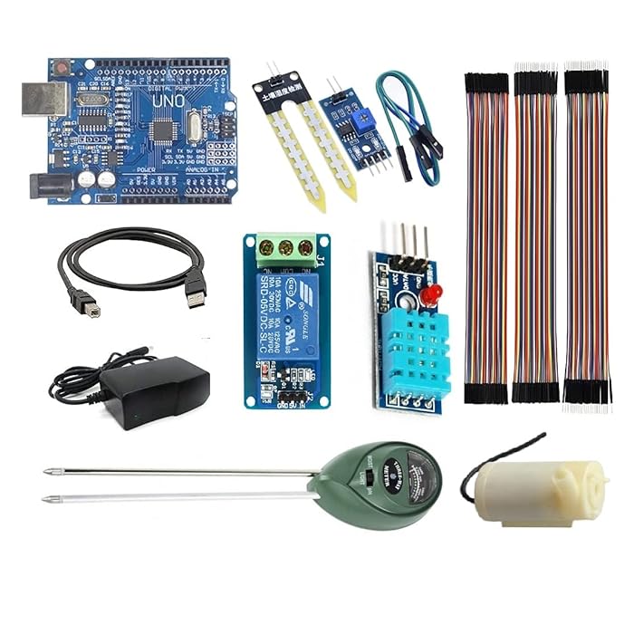 Buy OLatus OLA10038 Auto Irrigation and Agritech Kit including UNO R3 ...