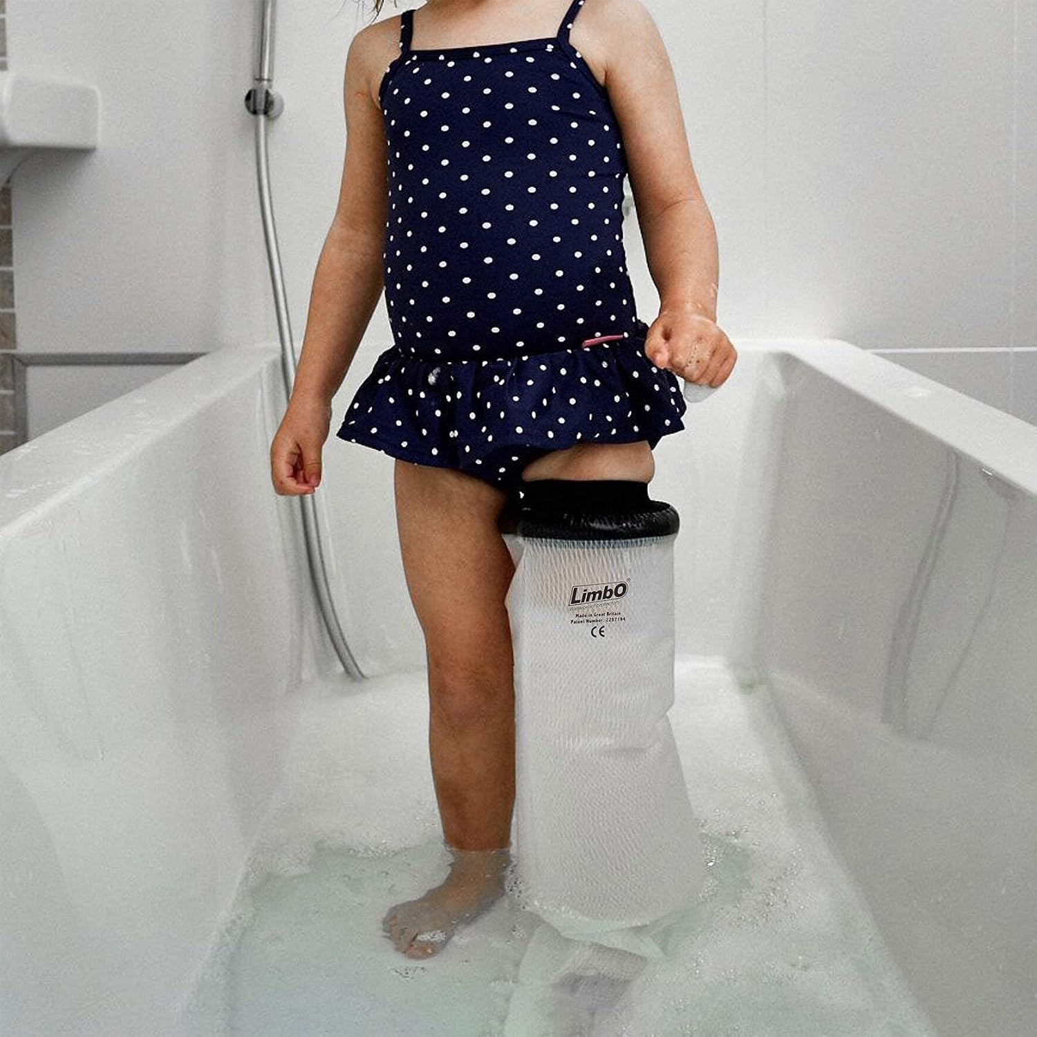 LimbO Waterproof Protectors Cast and Dressing Cover, Child Full Leg 4 ...