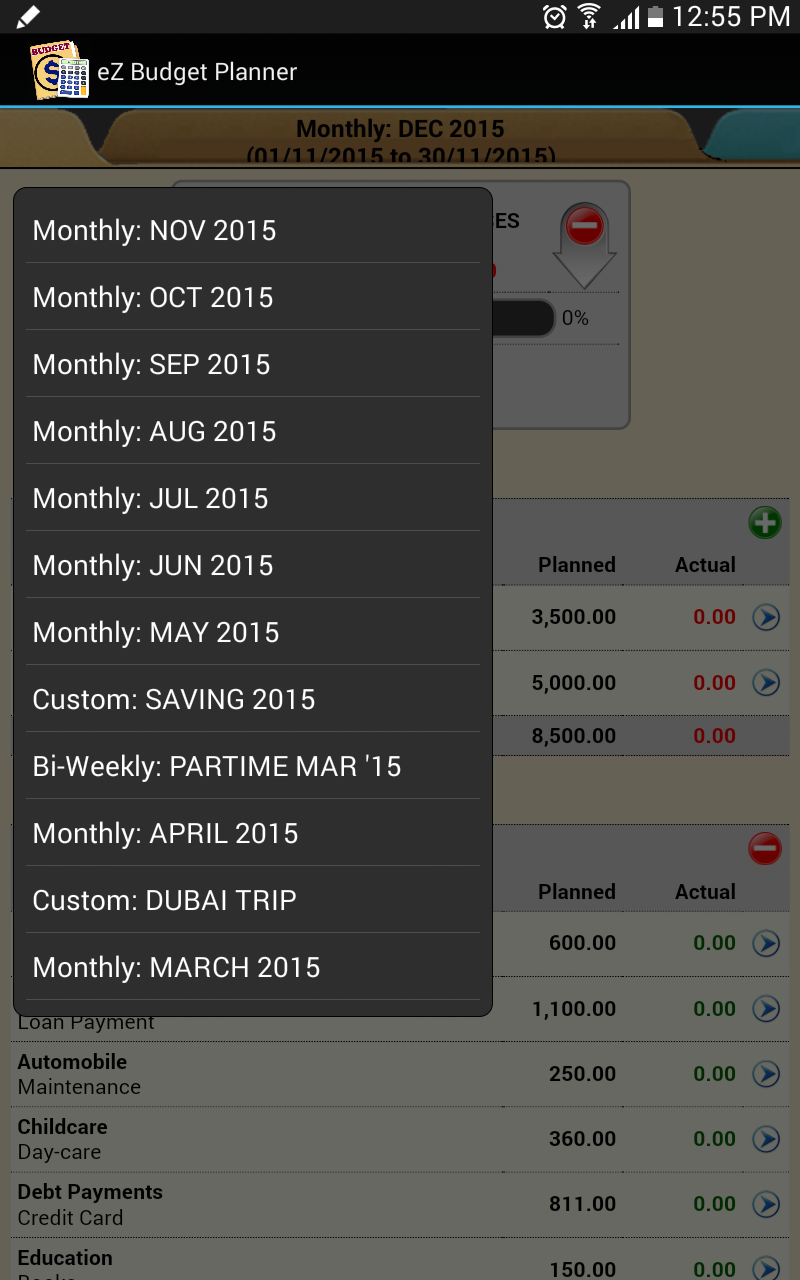 eZ Budget Planner - App on Amazon Appstore