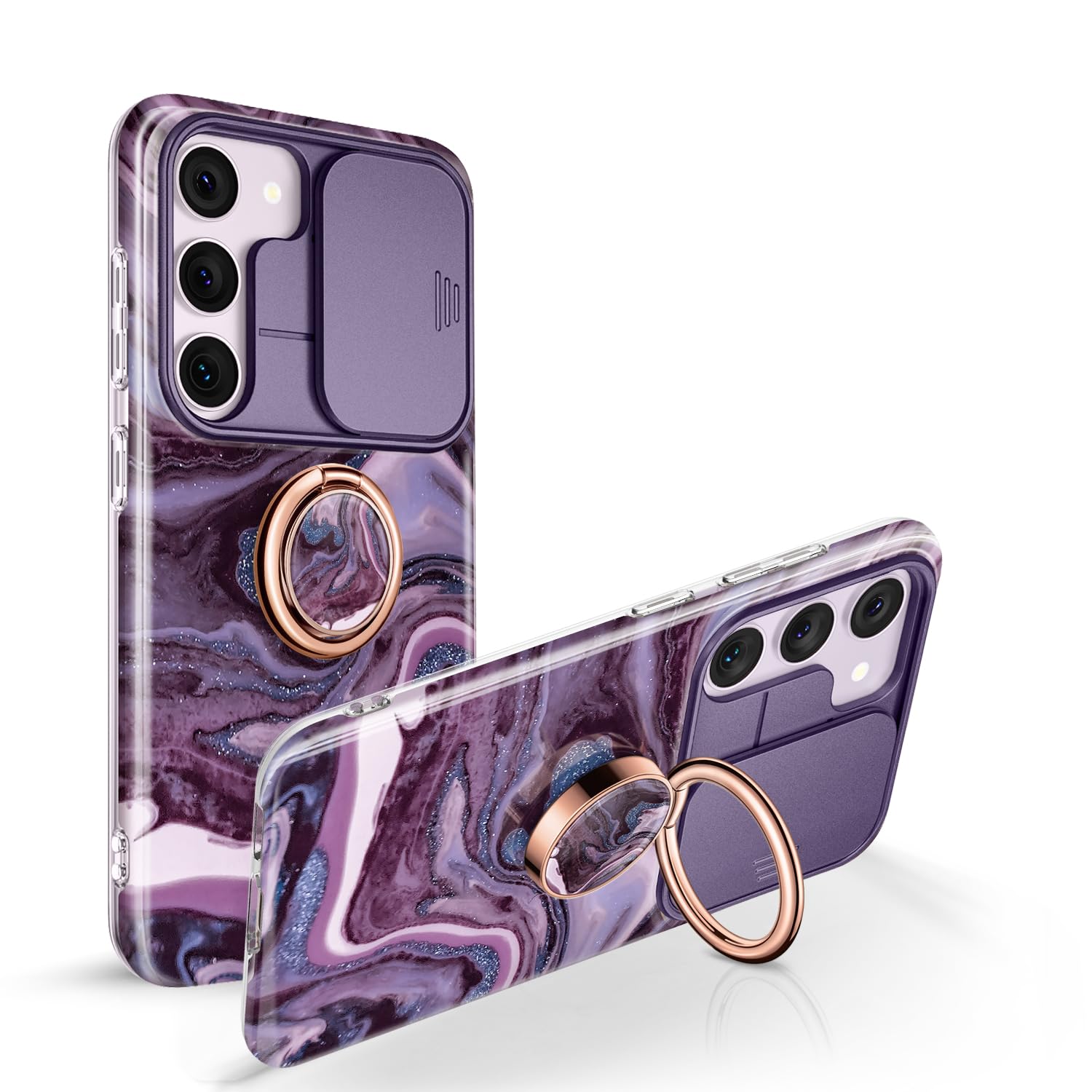 Amazon.com: GVIEWIN Bundle - Compatible with Samsung Galaxy S24 Plus ...