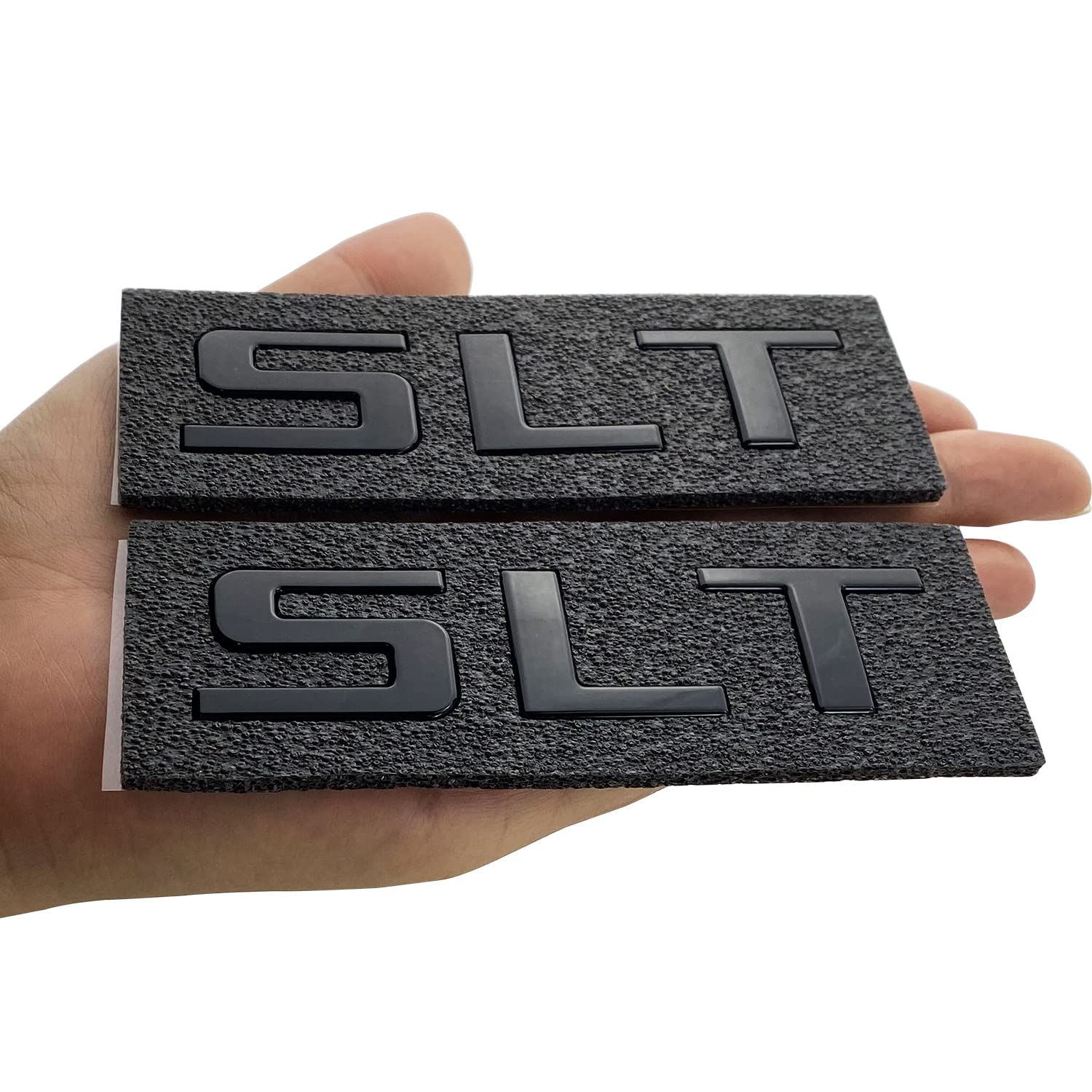 Buy dgea 2X SLT Emblem Both Sides Nameplate SLT Badges 3D Logo Fit for ...