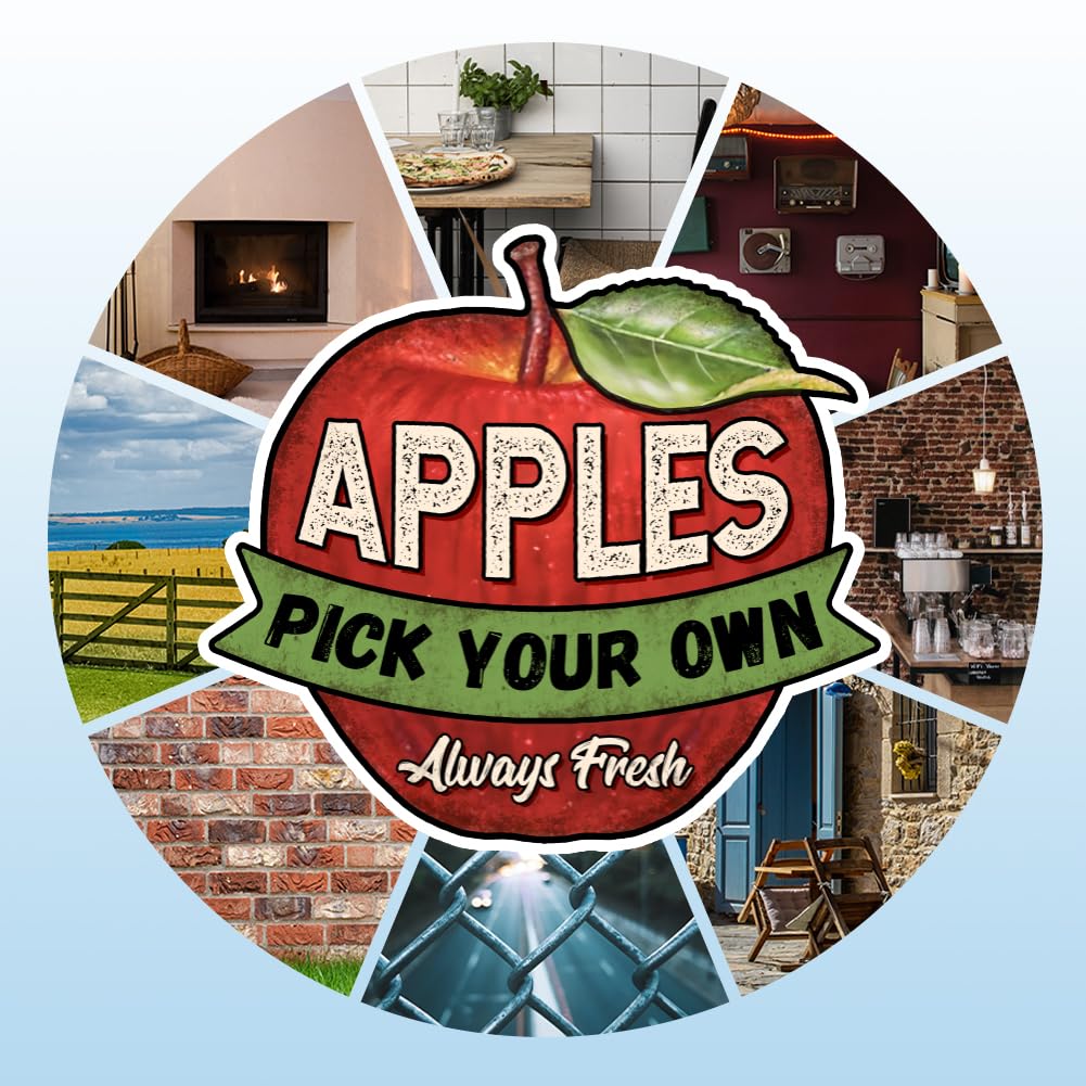 Fresh Apples Sign Clip Art