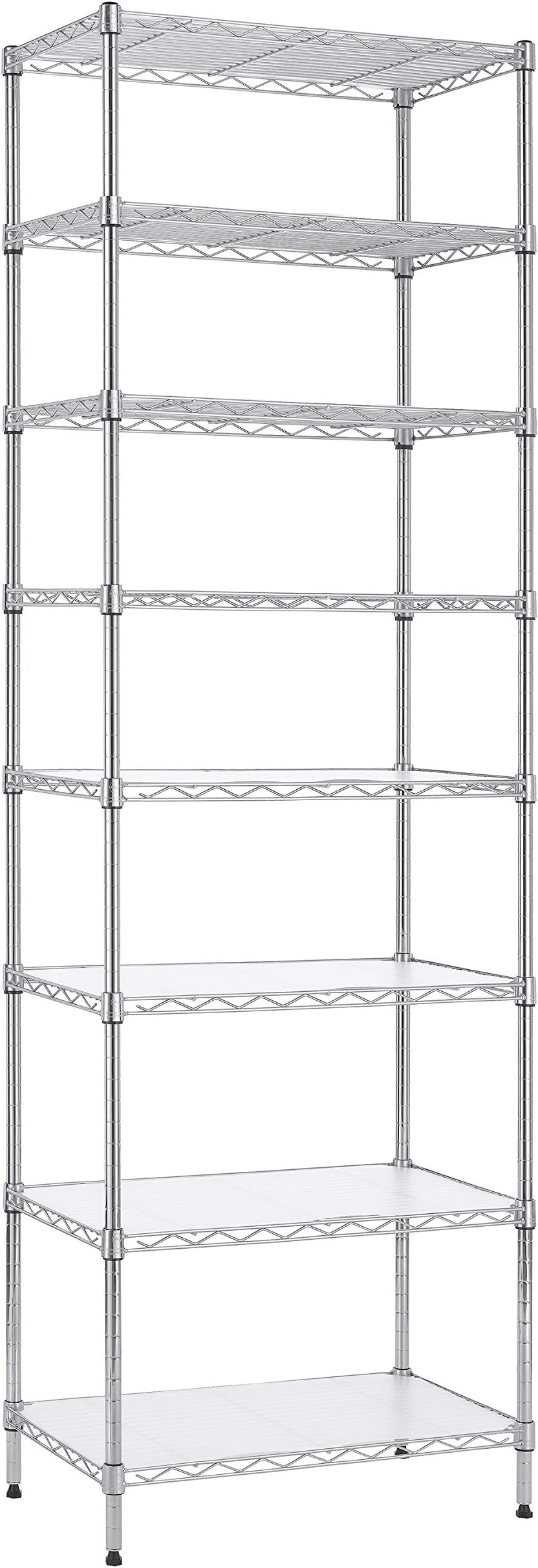 Amazon.com: AmazonBasics Expandable Metal Hanging Rack Wardrobe with ...