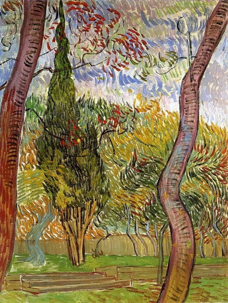 Amazon.com: Toperfect 10 Famous Paintings - The Garden of Saint Paul ...