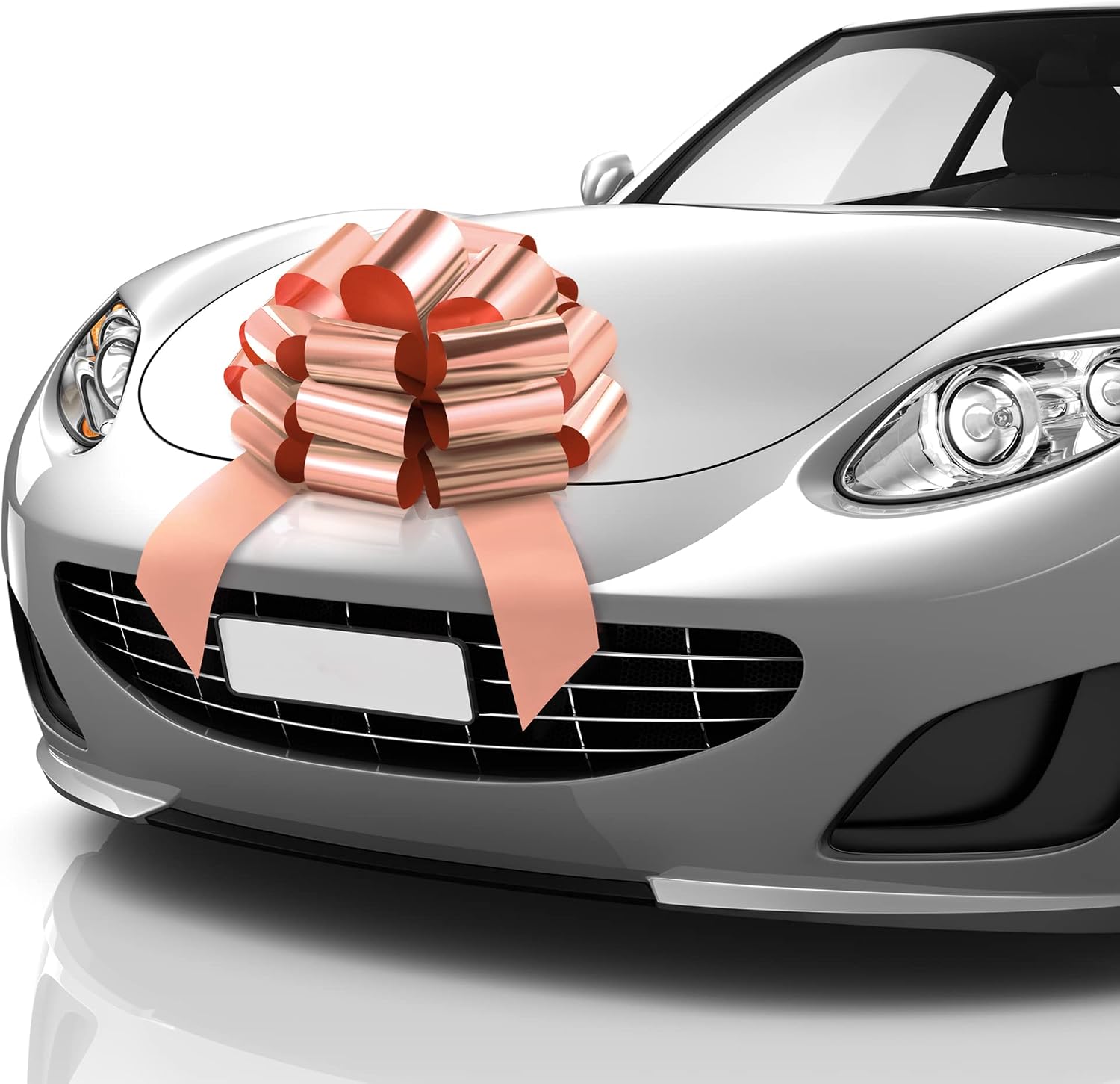 Amazon.com: Zoe Deco - Big Car Bow - Rose Gold, 18 Inch - Giant Car Bow ...