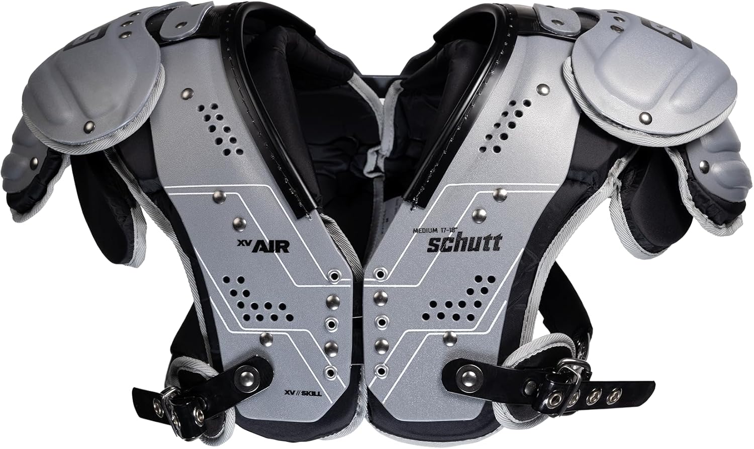 Amazon.com : Schutt XV Skill Football Shoulder Pads for Quarterback ...
