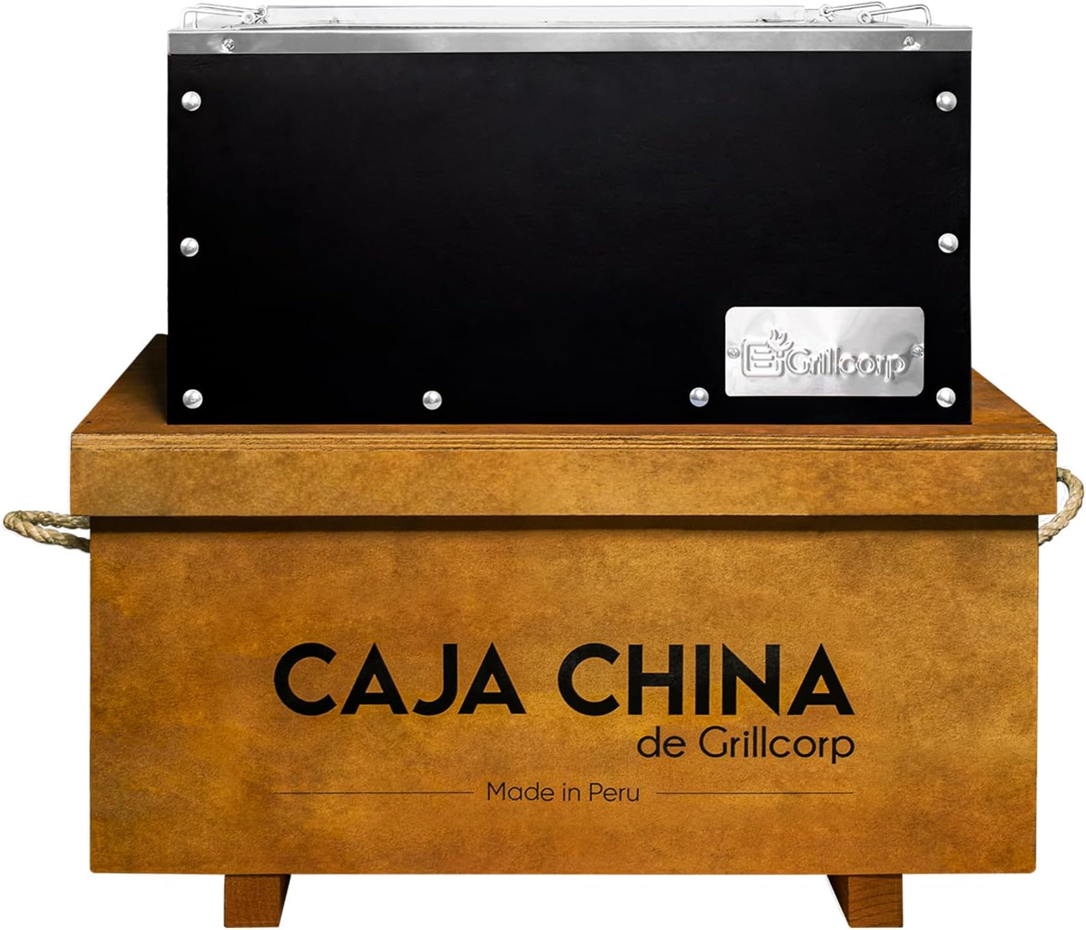 Amazon.com: Grillcorp Junior Roasting Box – Portable Caja China BBQ ...