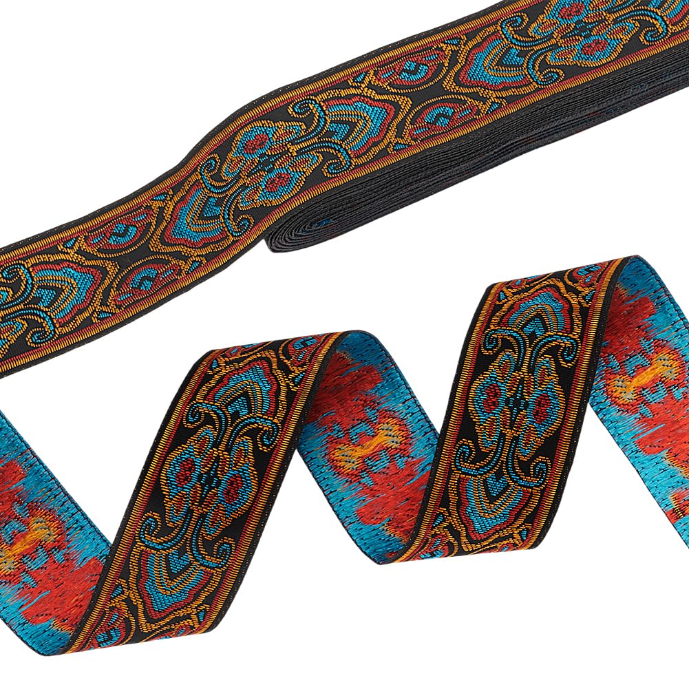 Amazon.com: PH PandaHall 7.7 Yards Woven Jacquard Ribbon 1.3 inch ...