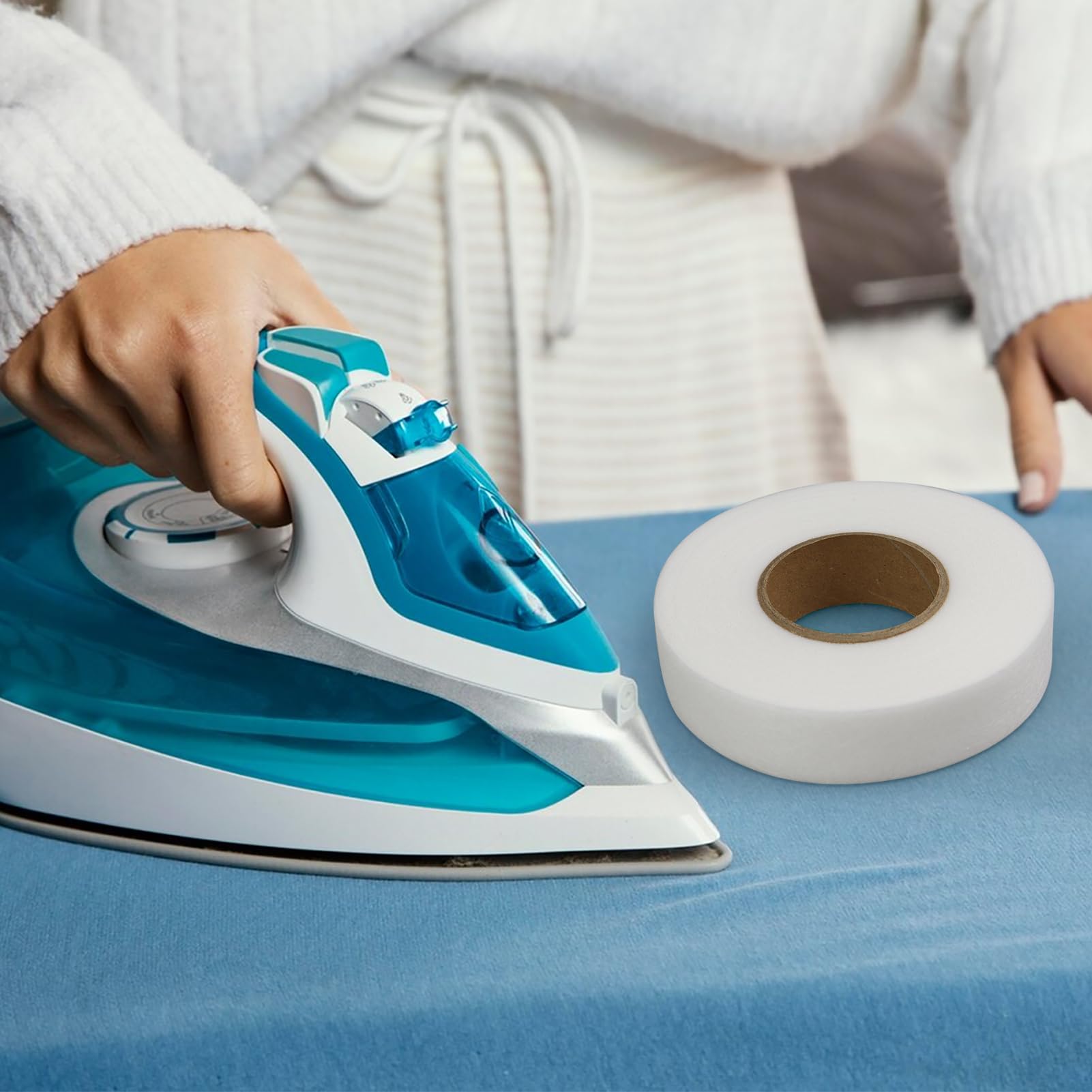 Snapklik.com : 140 Yards Iron Hemming Tape, 1 Inch Iron On Tape For ...
