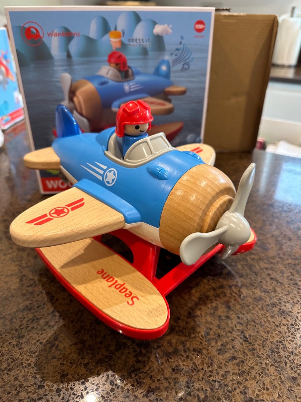 Toy Airplane for Kids, Toys Toddler Planes Toys with Sound and Light ...