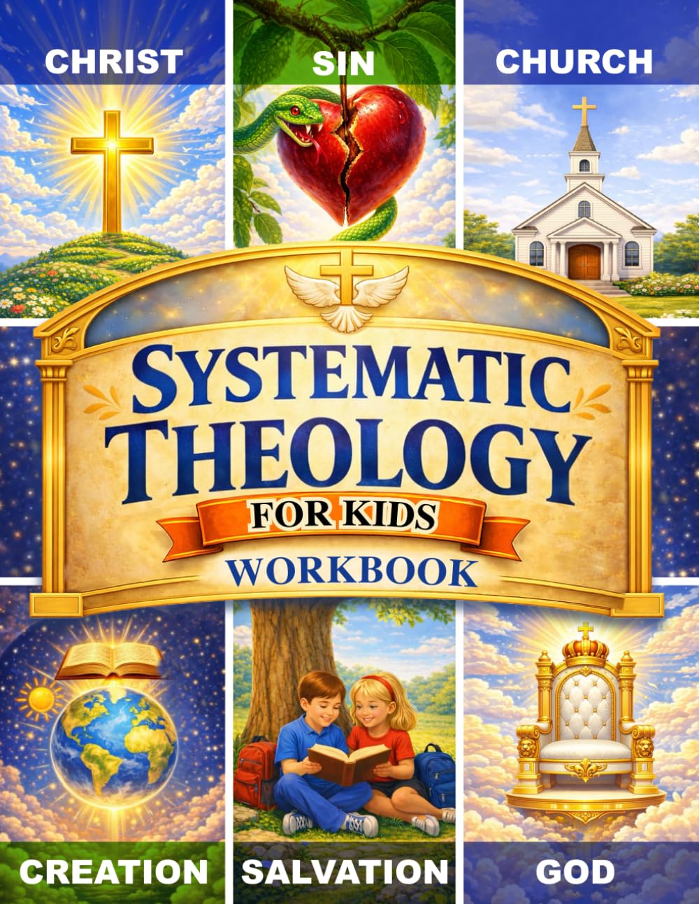 Systematic Theology Workbook for Kids: 52 Weekly Lessons, Engaging ...
