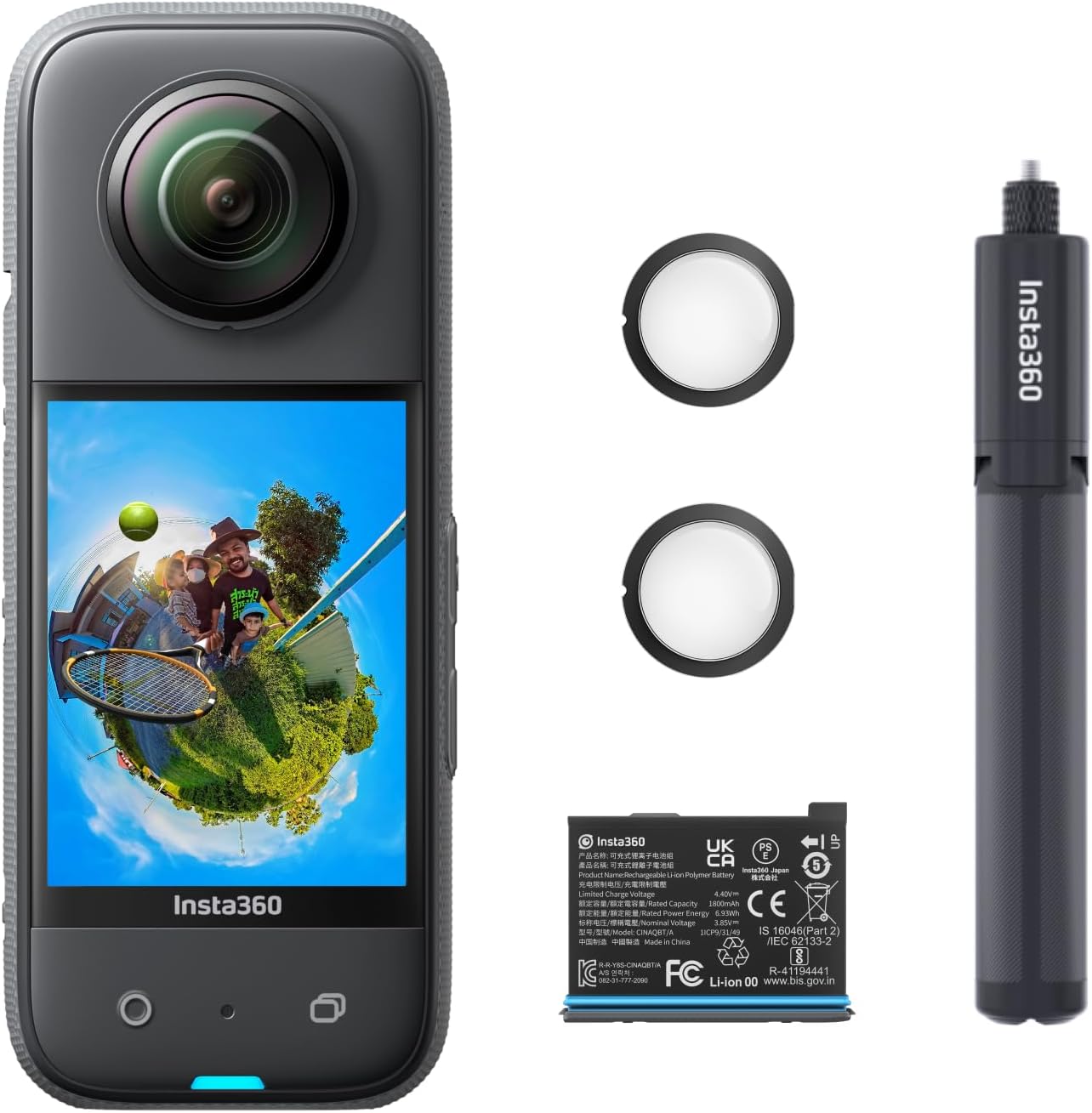 Amazon.com : Insta360 X3 Pocket 360 Action Camera All-Purpose Kit ...