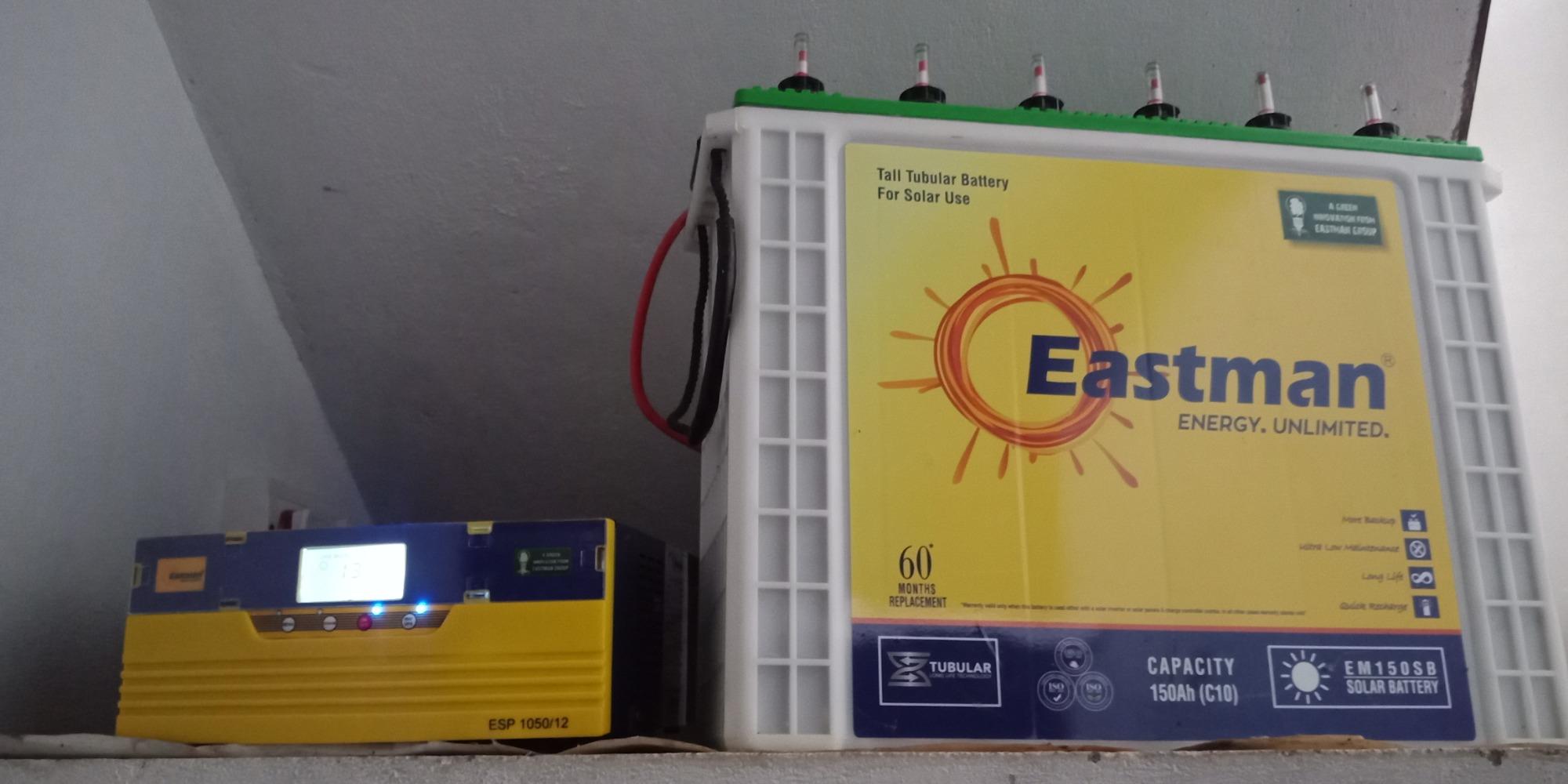 Eastman Solar Off-Grid PWM PCU Inverter for Home/Office/School (1050VA ...