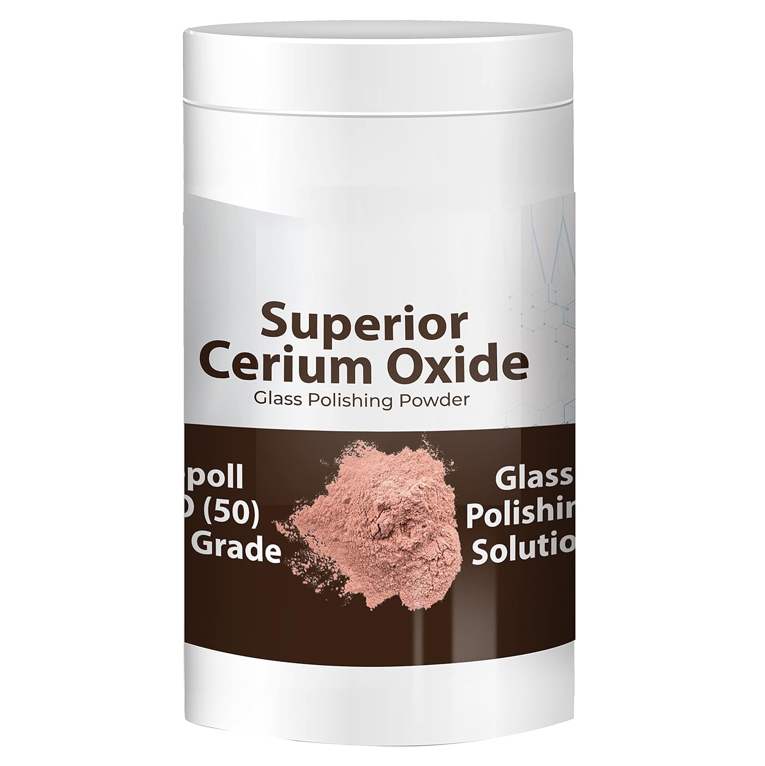 WEIRD Cerium Oxide Polishing Powder for Glass, Metals, Plastics - Fine ...