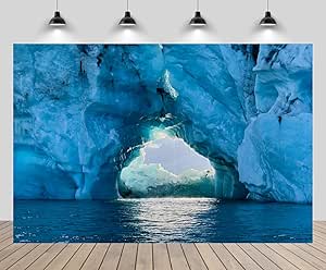 Amazon.com : CHNYWORK 8ftx6ft Iceberg Backdrop for Photography ...