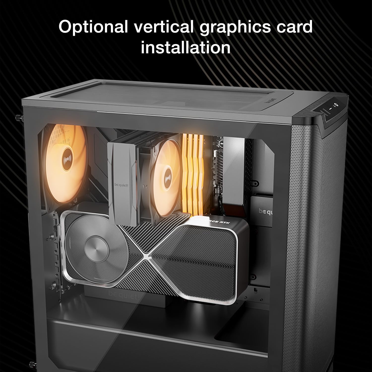 be quiet! Pure Base 501 LX Black Mid-Tower ATX Case Instruction Manual