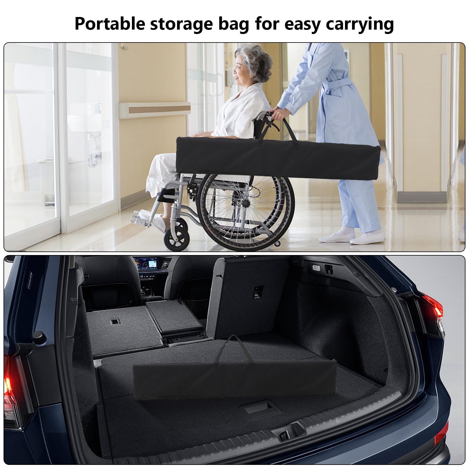 Snapklik.com : 7FT Wheelchair Ramp For Steps3 To 7 Ft Adjustable ...