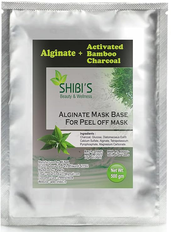 Buy Shibi's - ACTIVATED BAMBOO CHARCOAL PEEL OFF MASK 10gm sachet 10Nos ...