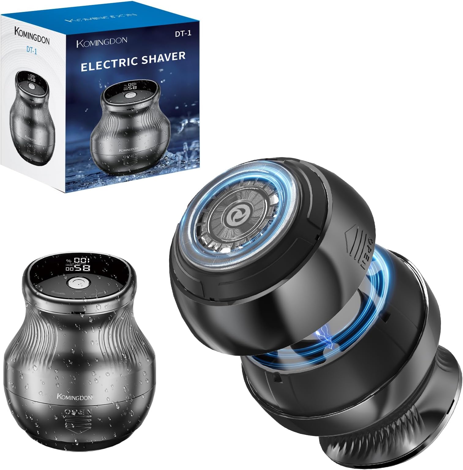 Amazon.com: Veroshave 7D Head Shaver Irritation-Free Wireless for Bald ...