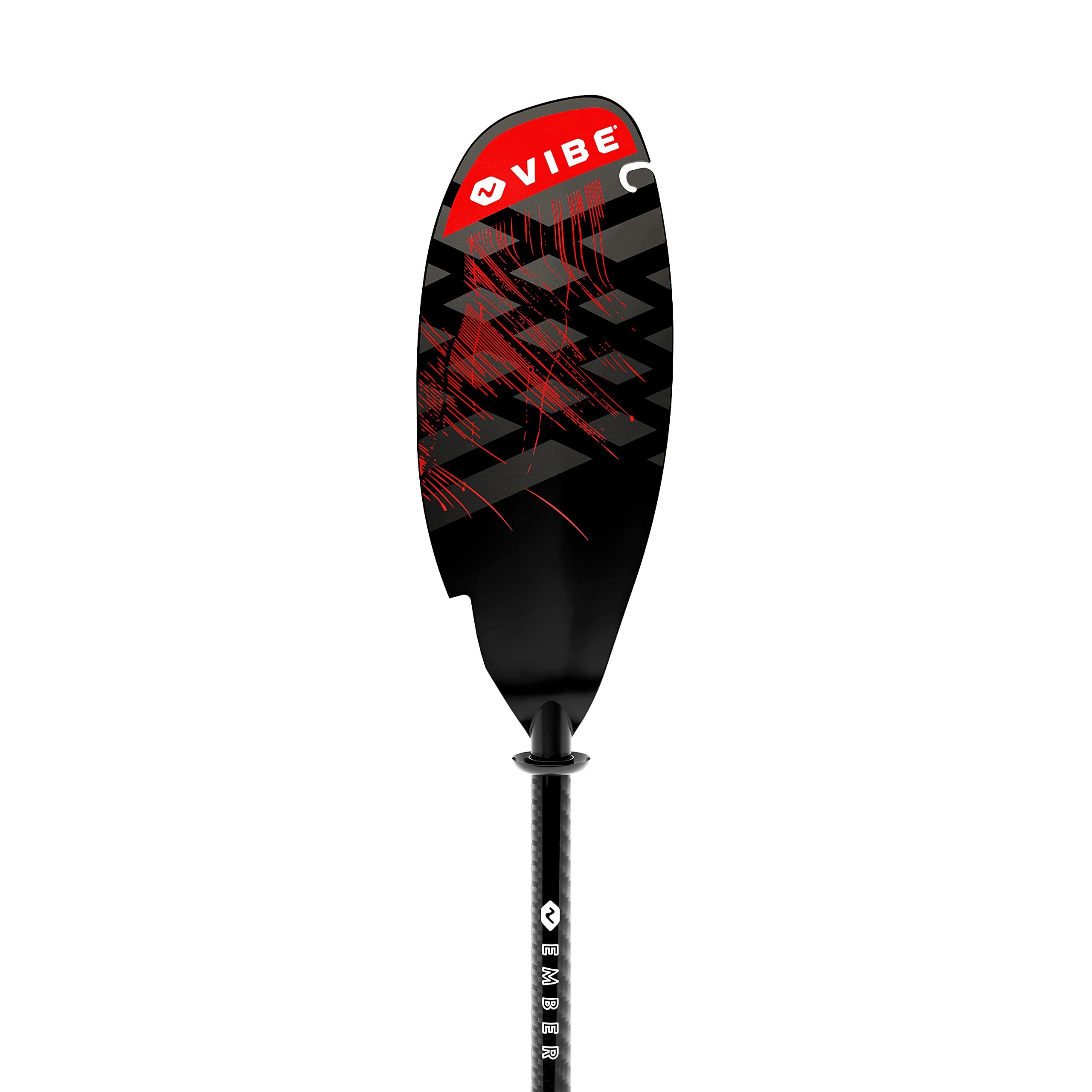Vibe Ember Kayak Angler Fishing Lightweight Paddle Carbon Fiber Shaft ...