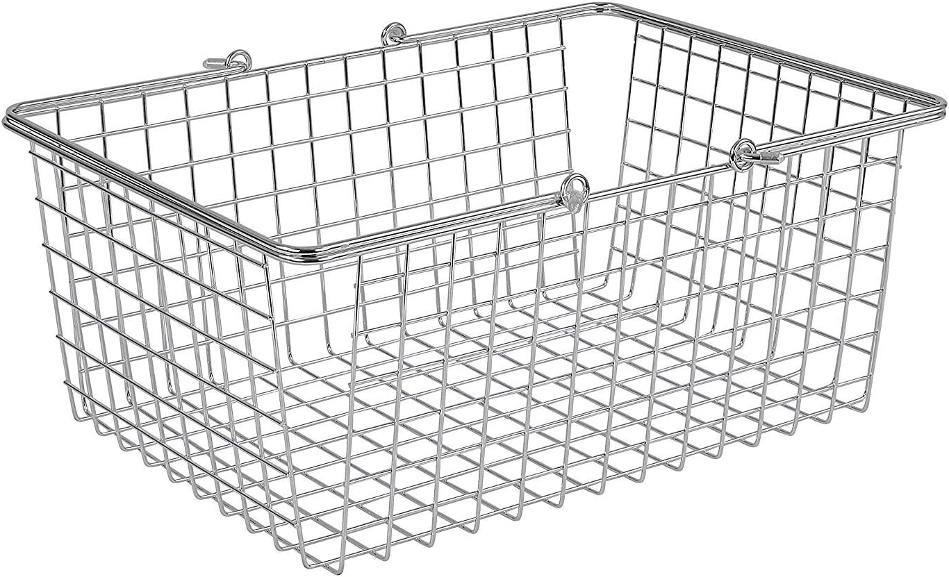 Amazon.com - Spectrum Wire Baskets for Organizing, Large - Sturdy Steel ...