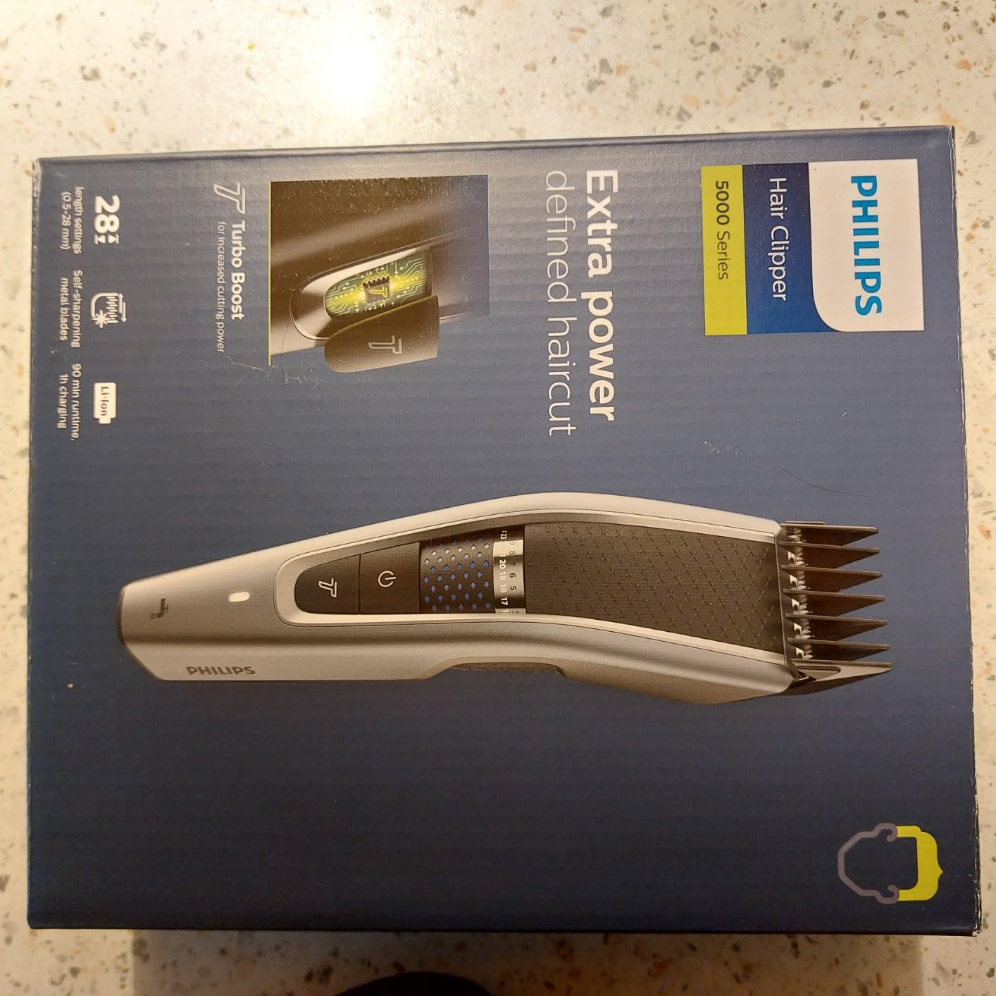 Philips HC5630/15 Series 5000 Hair Trimmer with 28 Length Settings, 3 ...