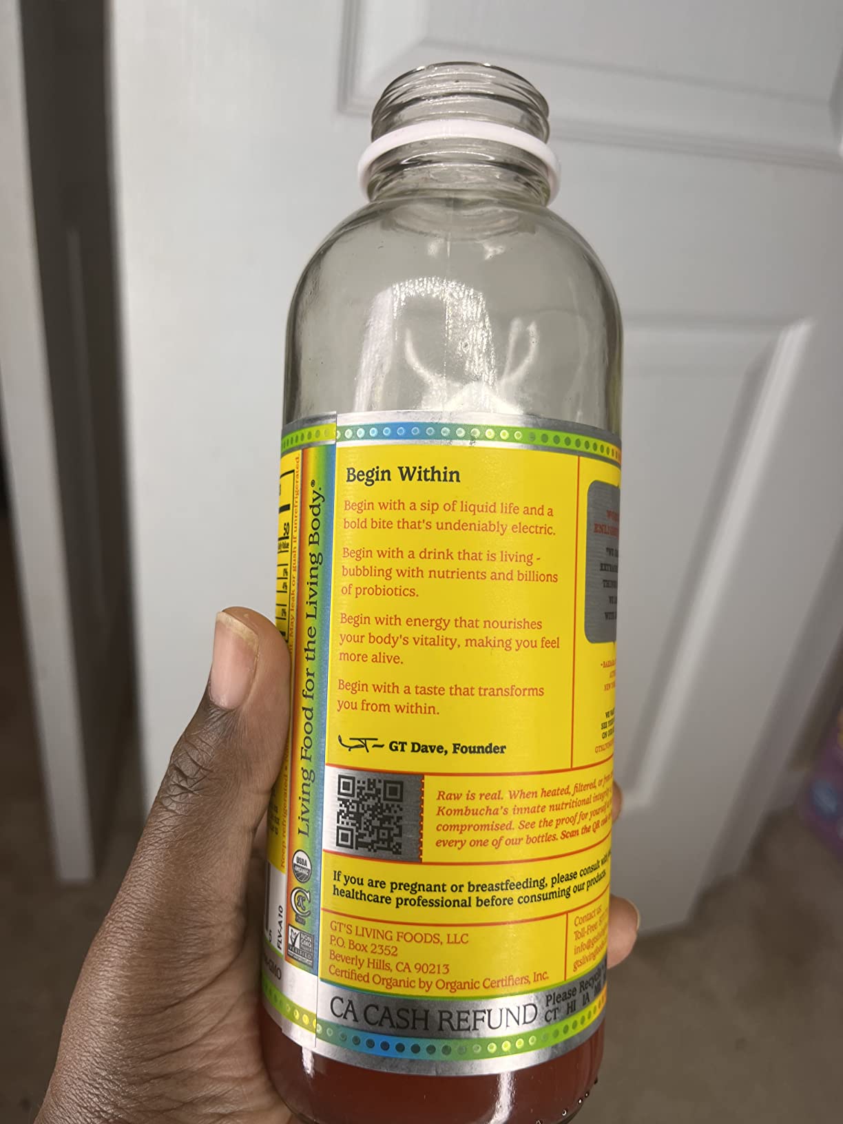 Amazon.com: GT's Kombucha, Trilogy 16 Fl Oz : Grocery & Gourmet Food