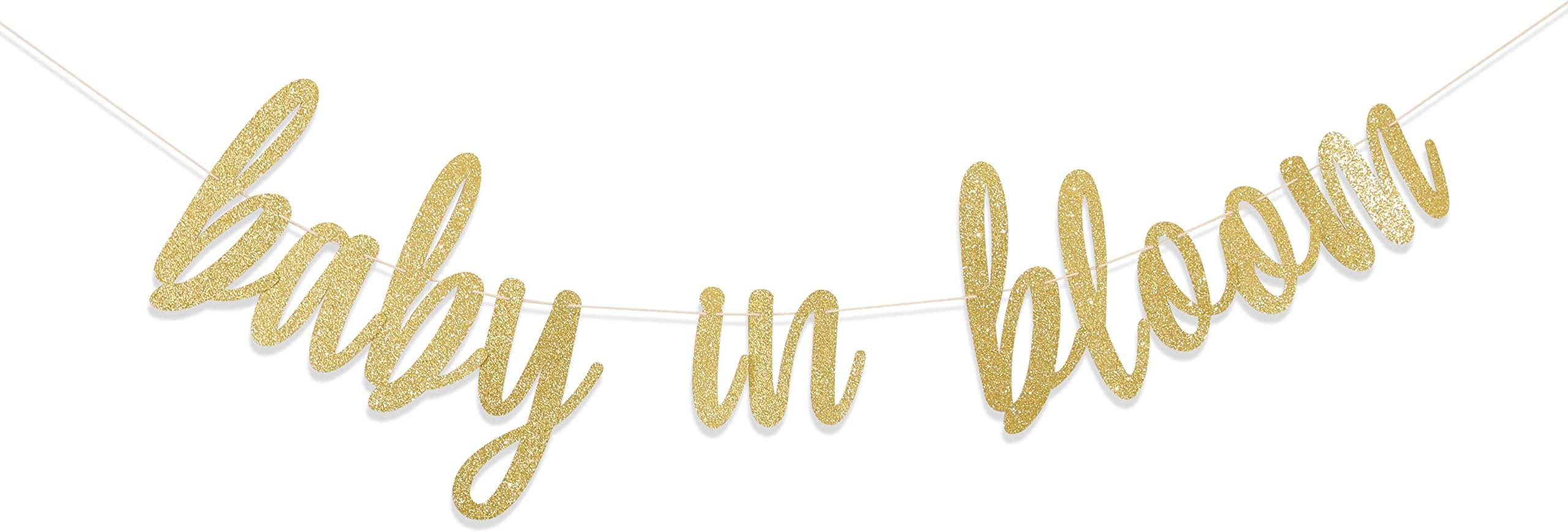 Amazon.com: Baby in Bloom Baby Shower Decorations Bar Kit Table ...