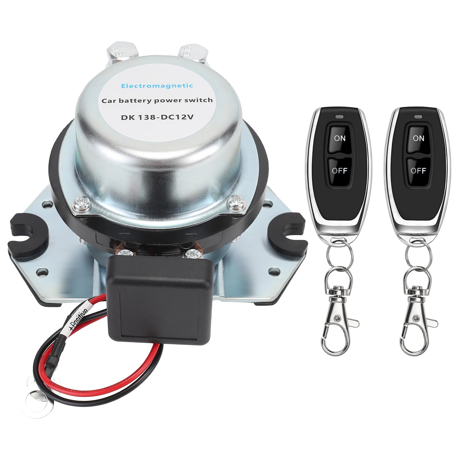 Amazon.com: NEWNEWLIU 12V Remote Battery Disconnect Switch,300A Heavy ...