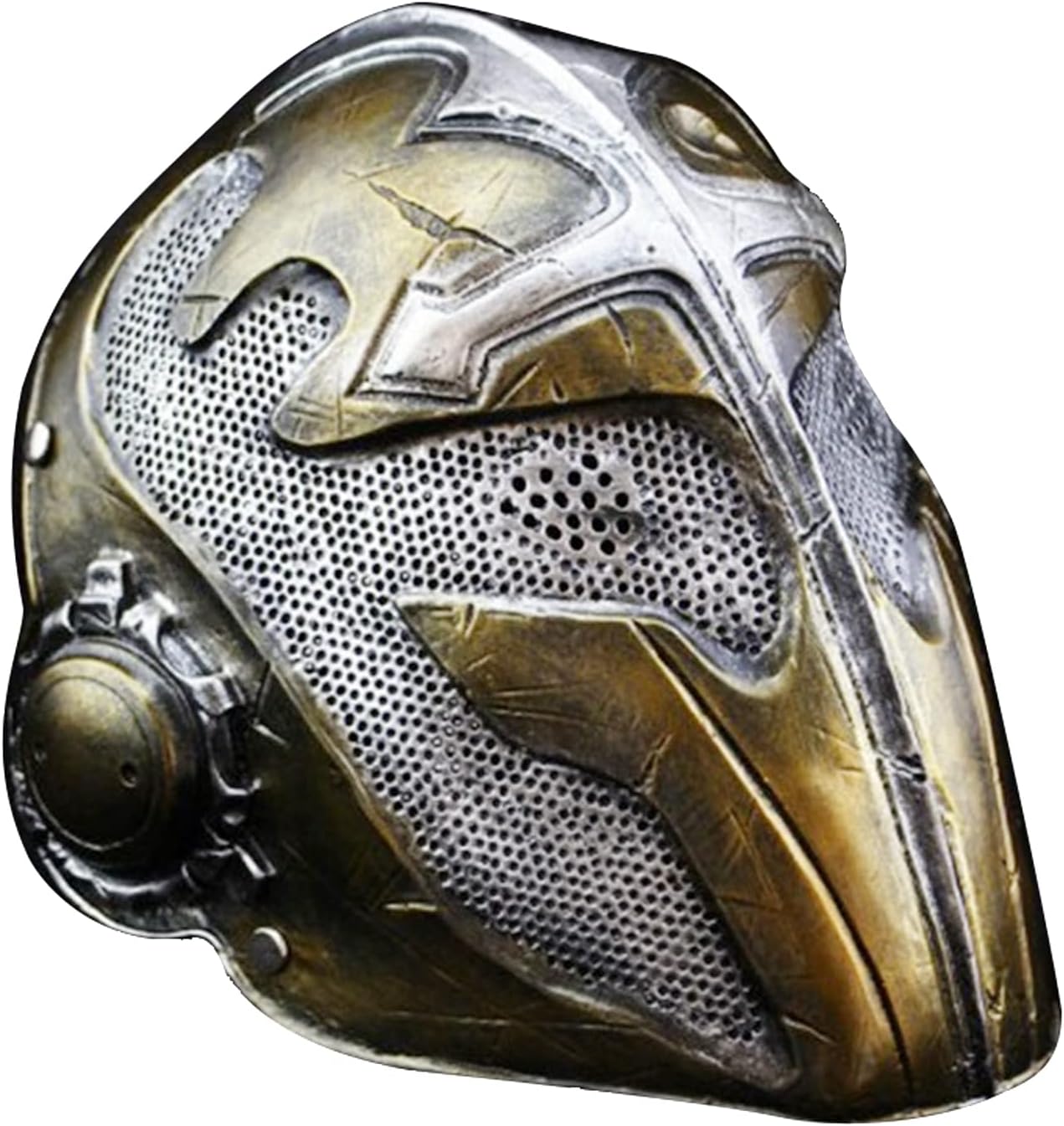 Amazon.com: AYSUM Resin Knight Cosplay Mask Templar Mask Masquerade ...