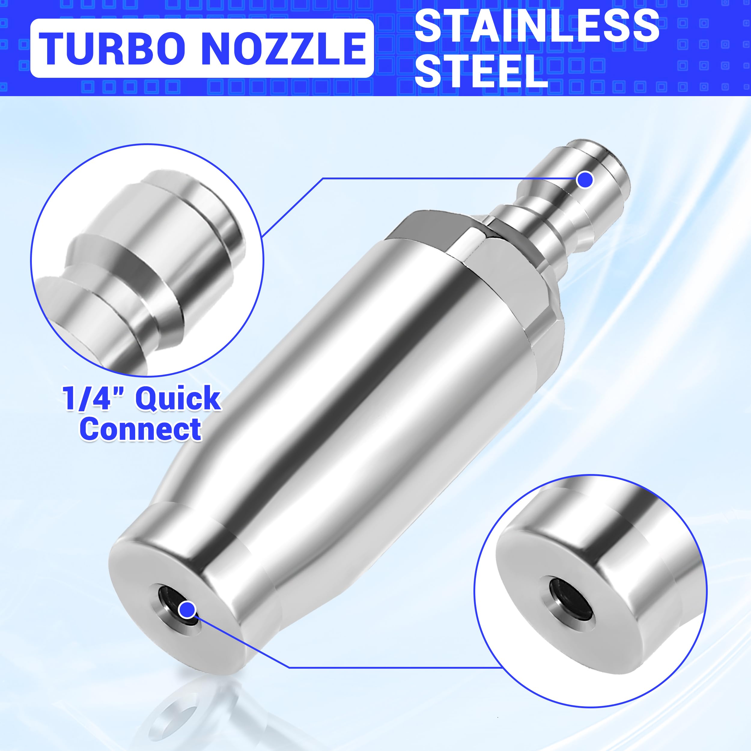 Snapklik.com : RIDGE WASHER Turbo Nozzle For Pressure Washer, Pressure ...