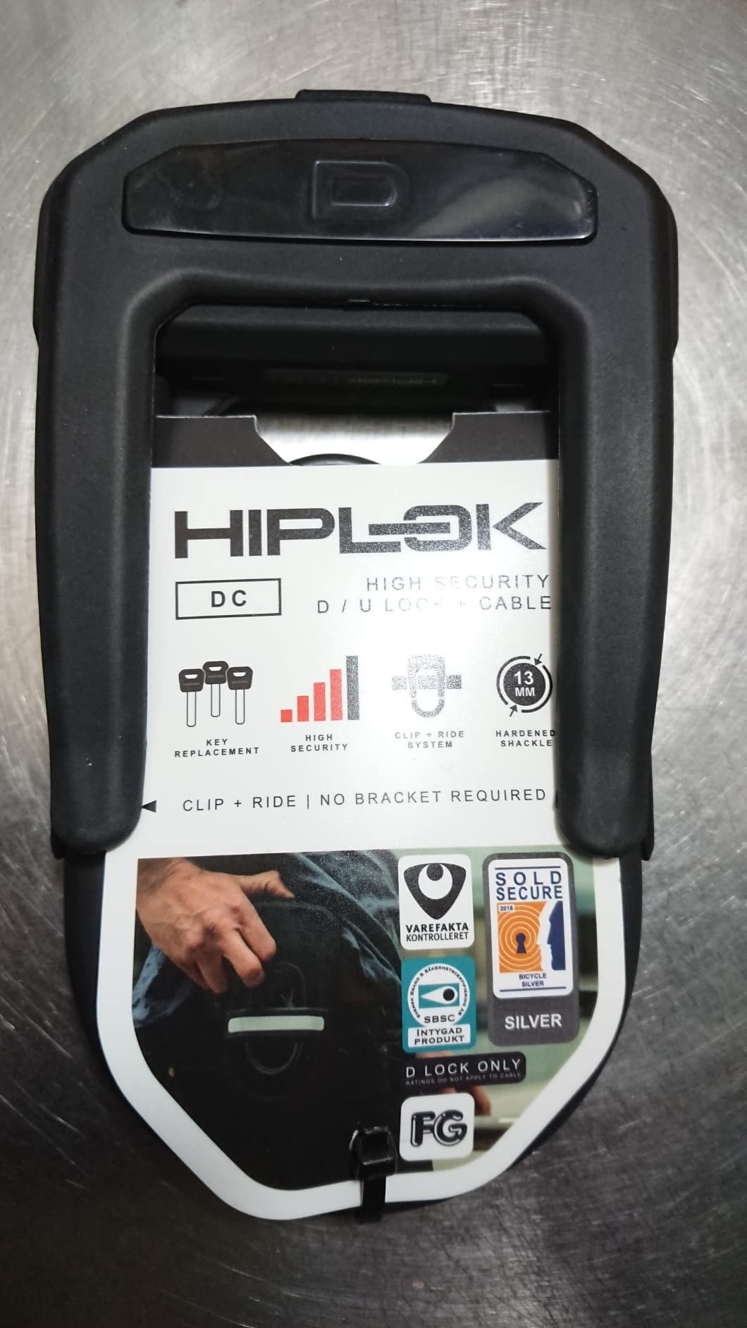 $27/mo - Finance Hiplok DC Wearable Lock with Clip | Buy Now, Pay Later