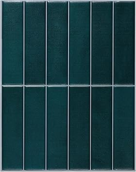 Smart Tiles Stick On Tiles Splashback - Morocco Blue/Green, Self ...