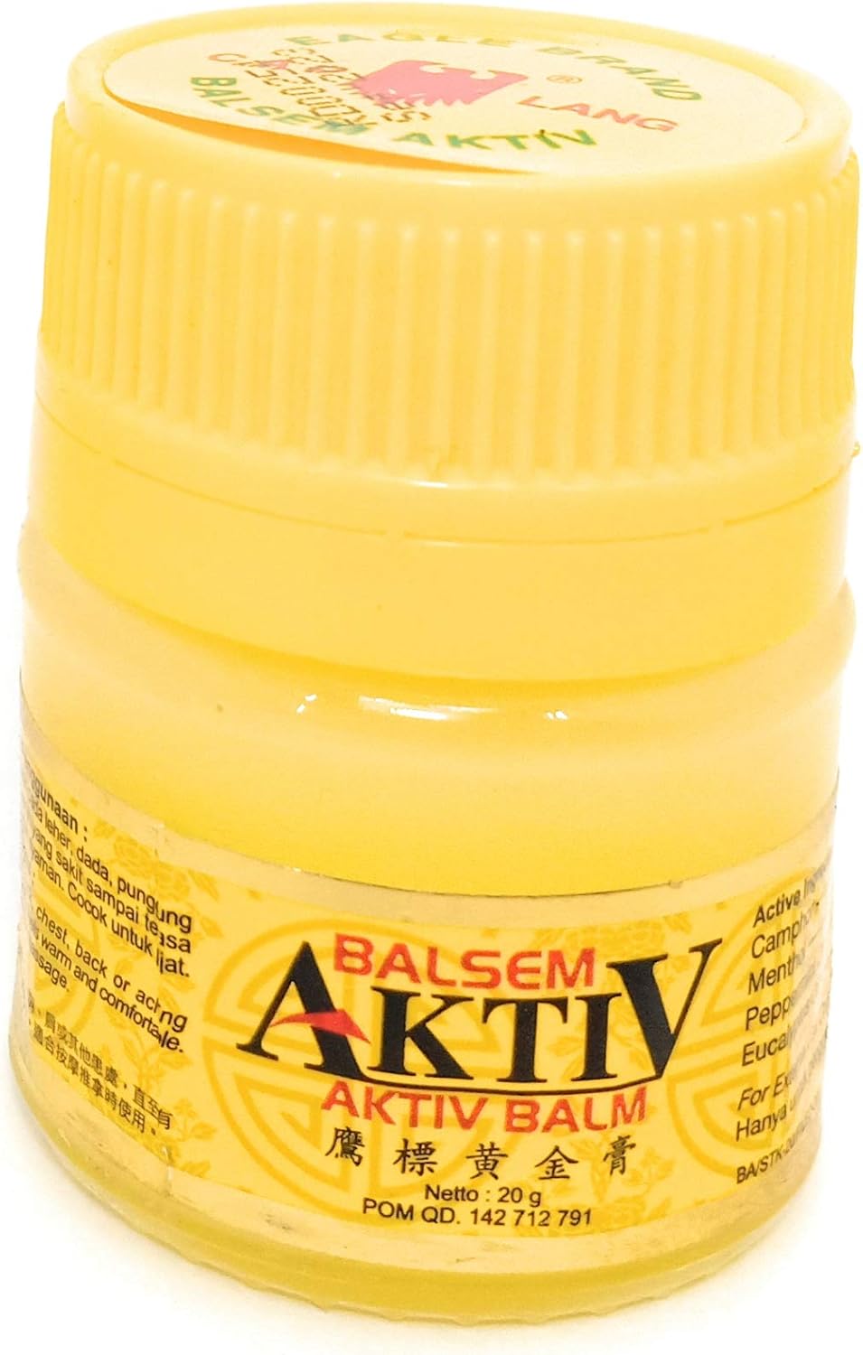 Amazon.com: Cap Lang Balsem Aktiv Balm, 20 Gram (Pack of 1) : Health ...