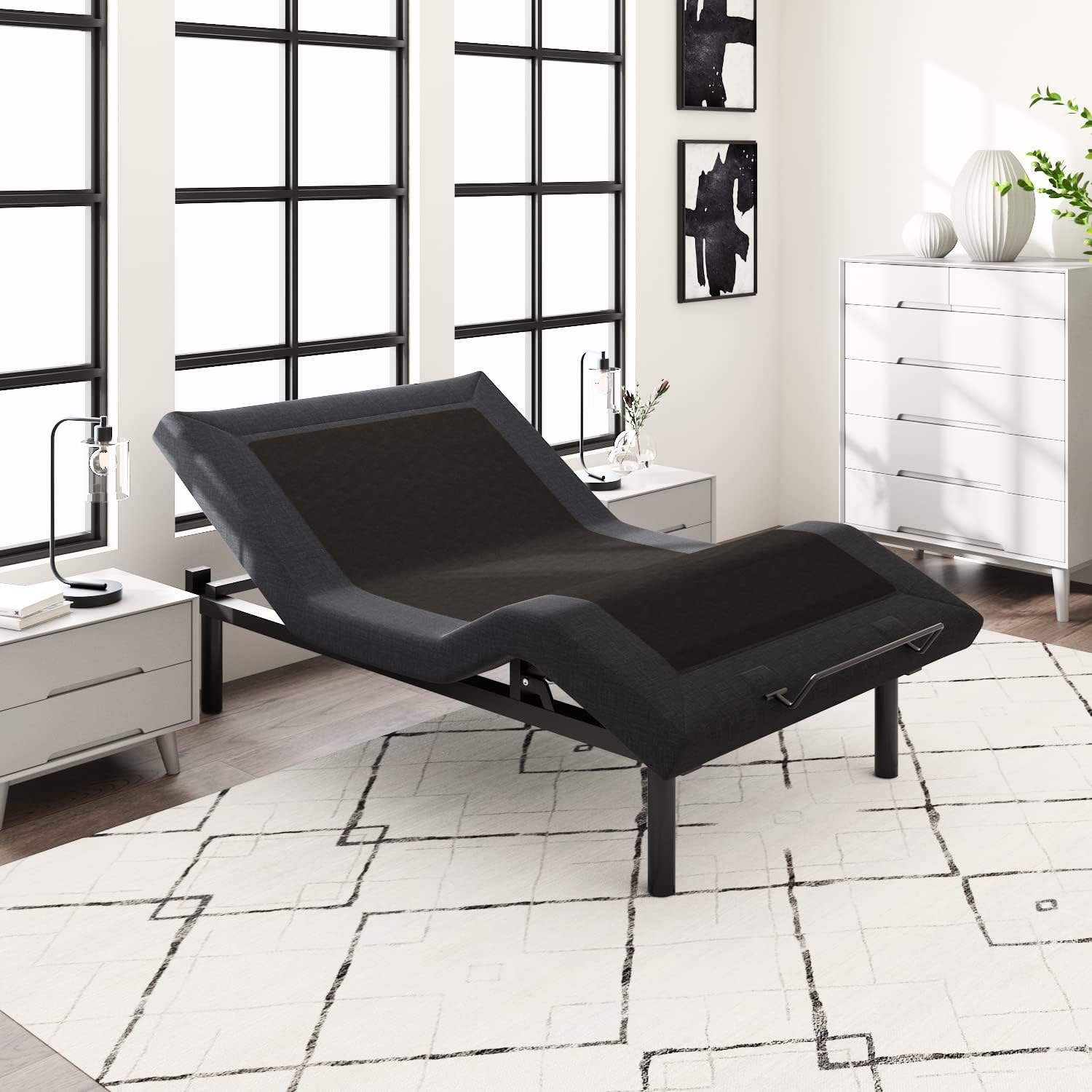 Amazon.com: Allewie Full Adjustable Bed Frame with New Generation Motor ...