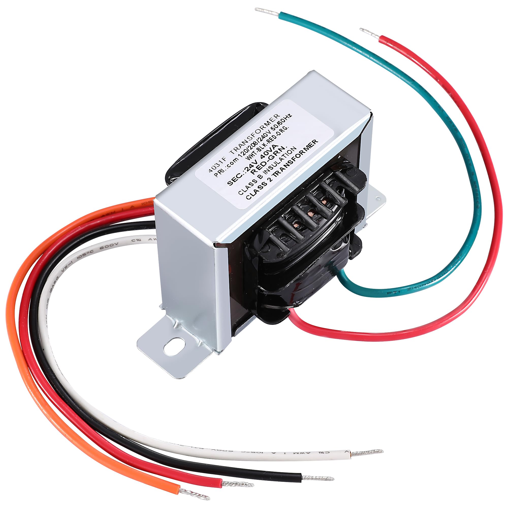 24v 40VA Control Transformer, Power Transformer, PRI.120/208/240 V to ...