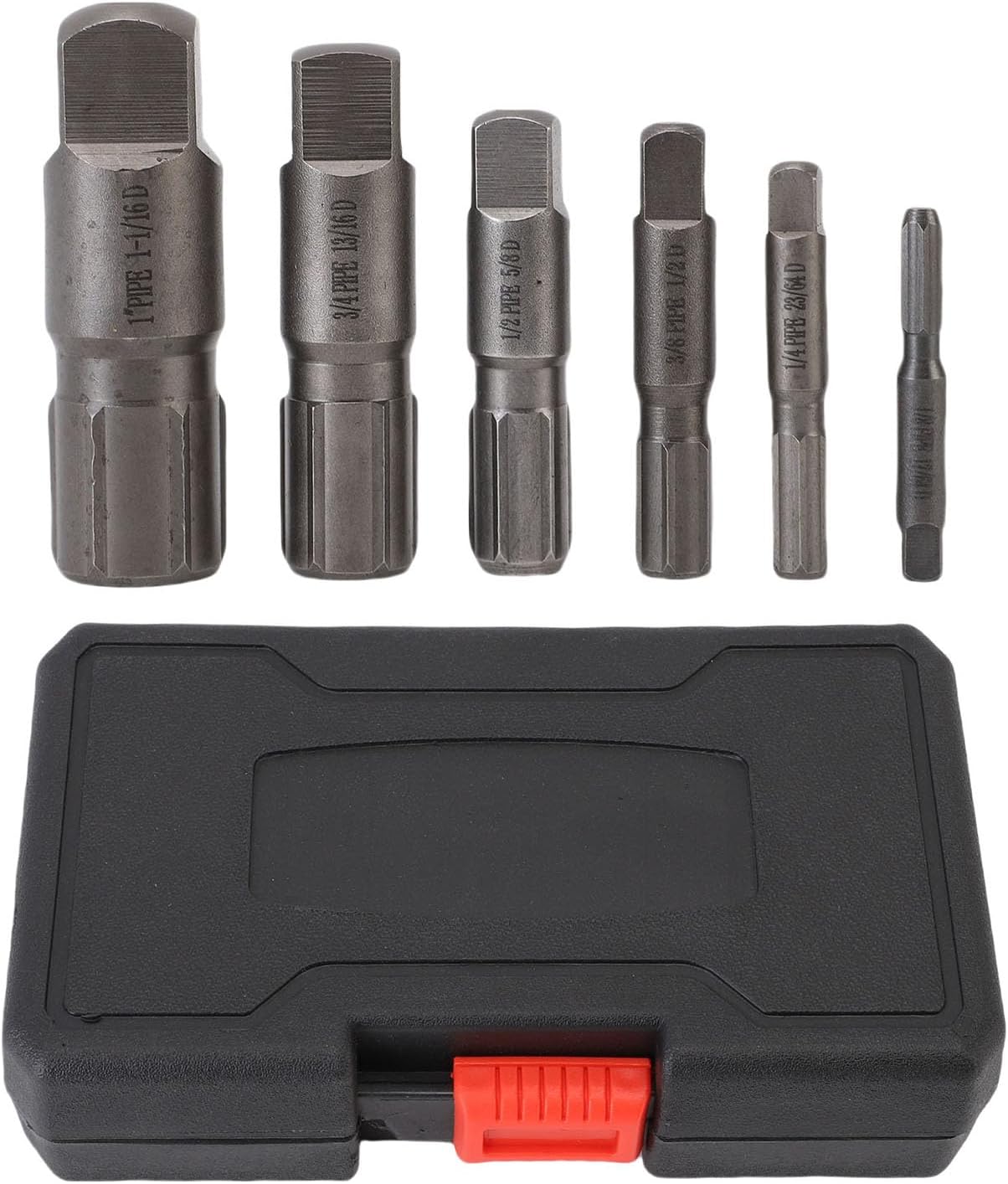 CHEOTIME 6Pcs Pipe Extractor Set, Heavy Duty Broken Pipe Extractors ...
