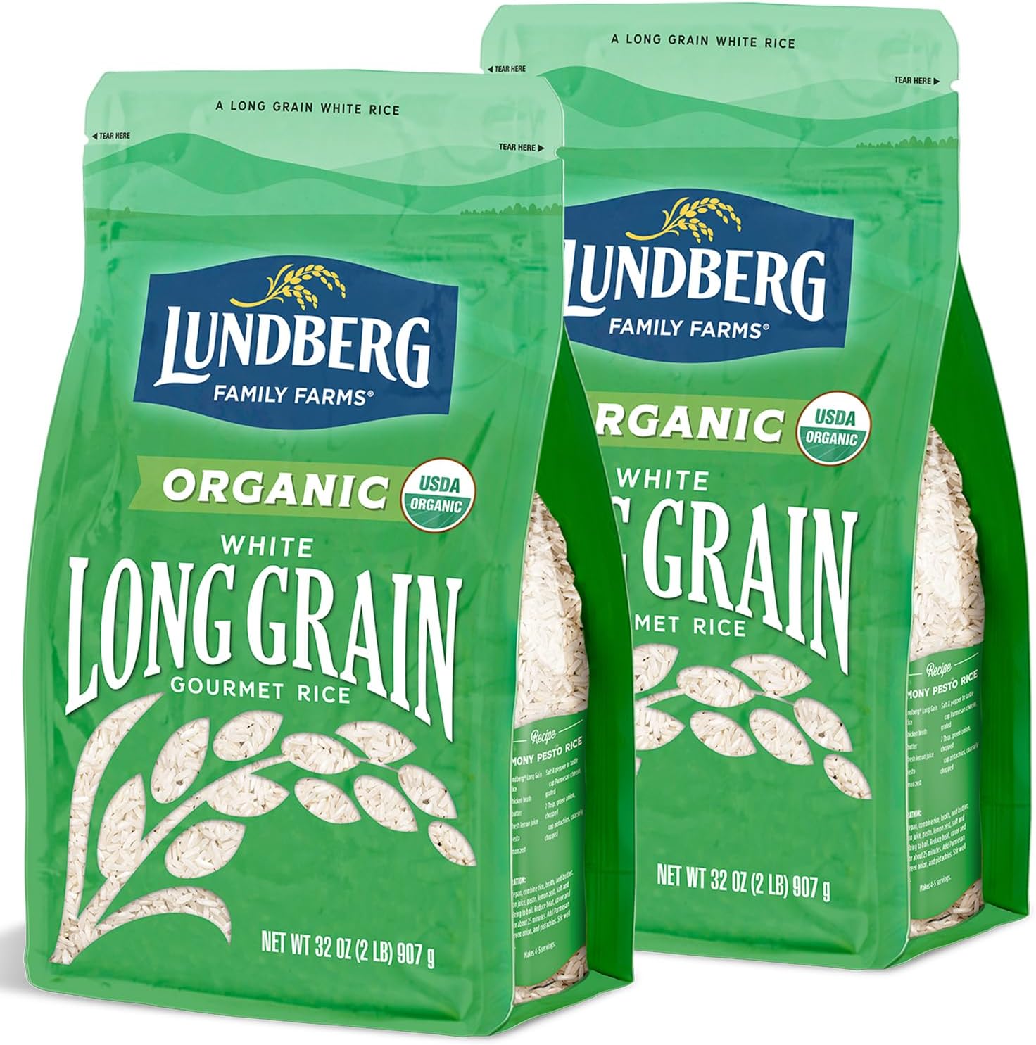 Amazon.com : Lundberg Brown Rice, Regenerative Organic Certified, 6 ...
