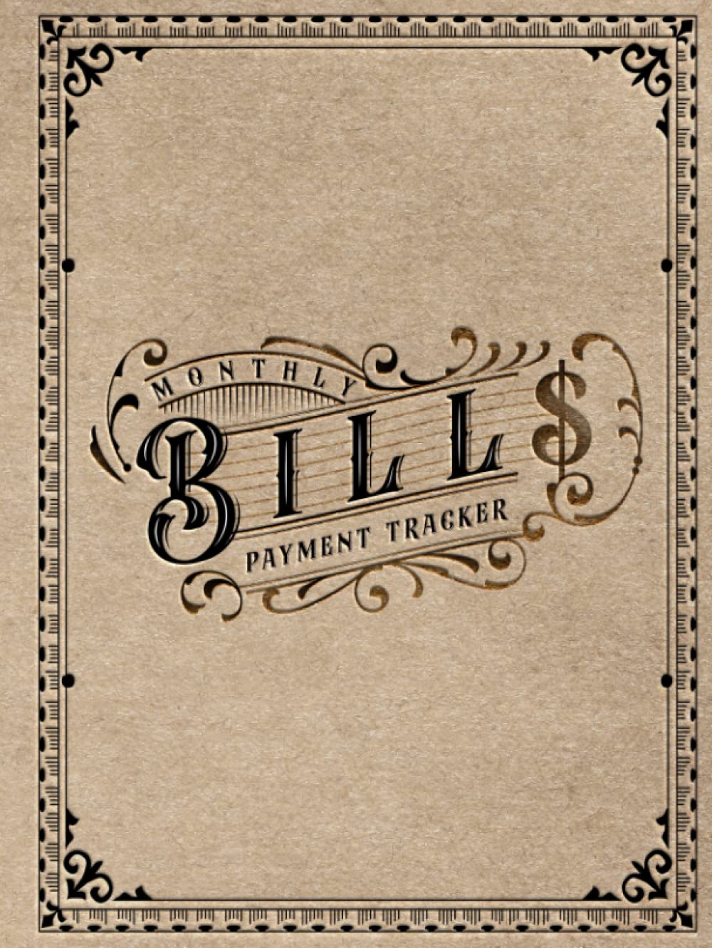 Amazon.com: Monthly Bill Payment Tracker: Simple Bill Tracker and ...