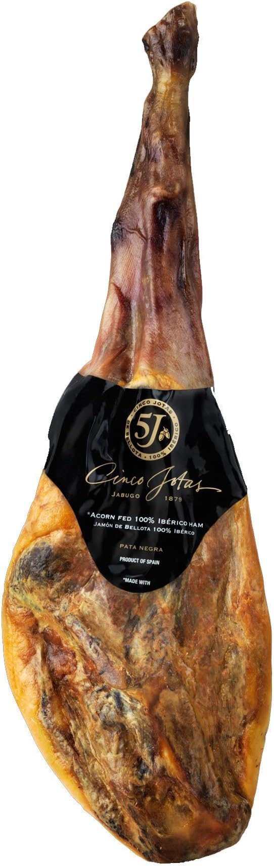 Amazon.com: 5J Cinco Jotas Jamon Bellota Bone In Spanish Ham, 14.5 ...