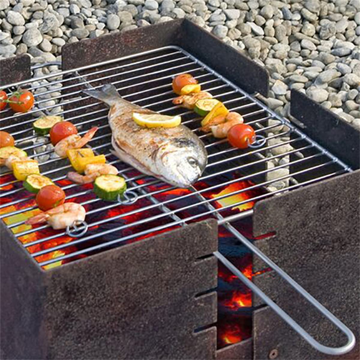 Square Bbq Pits Designs
