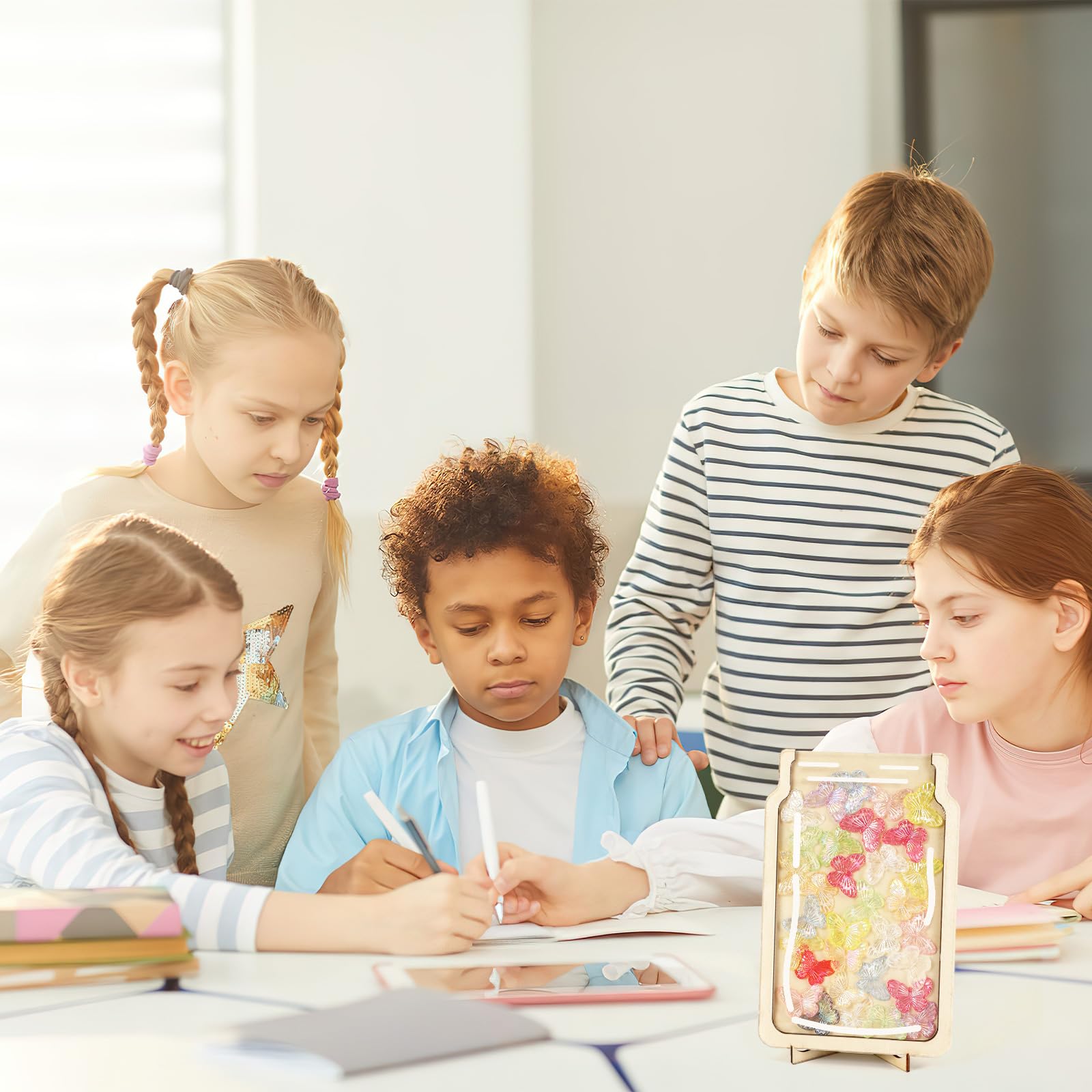 Snapklik.com : Butterfly Reward Jar For Kids, Classroom Reward Jar ...