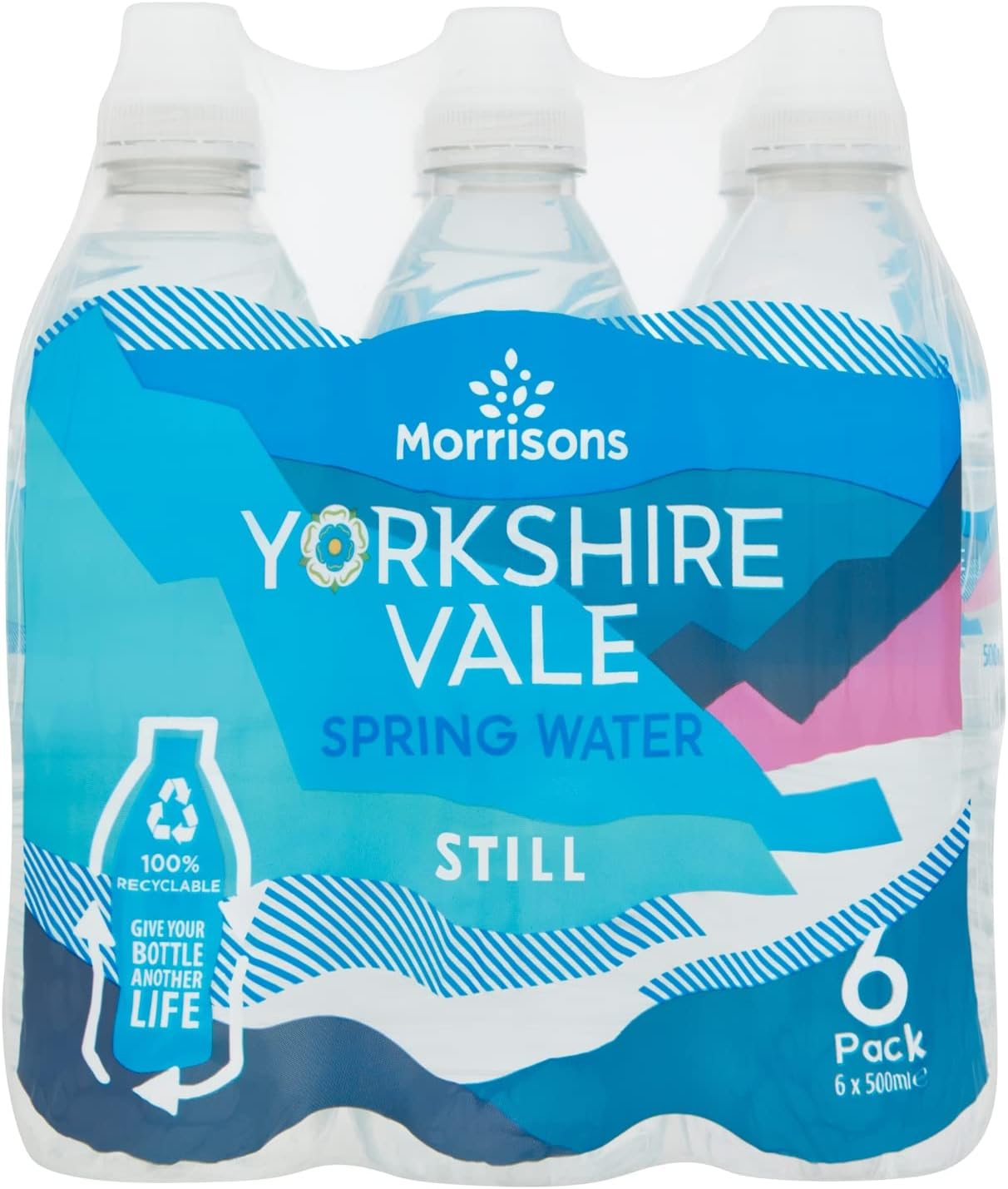 Morrisons Still Yorkshire Vale Spring Water 6 X 500ml : Amazon.co.uk ...