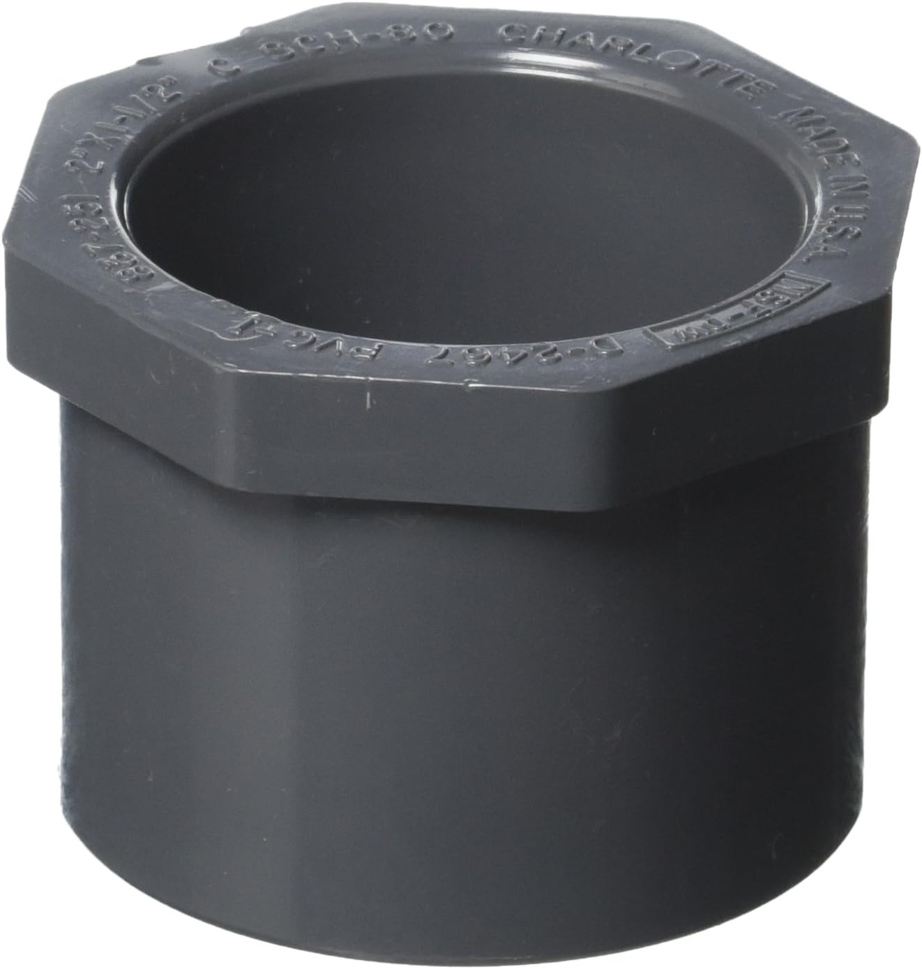 Genova 302218 PVC Schedule 80 Reducing Bushing-2X1-1/2 SPXS PVC BUSHING ...