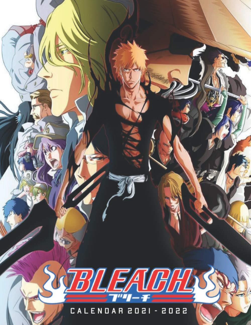 Bleach Calendar 2021 2022 Anime 18 Month Calendar 2021 2022 ...