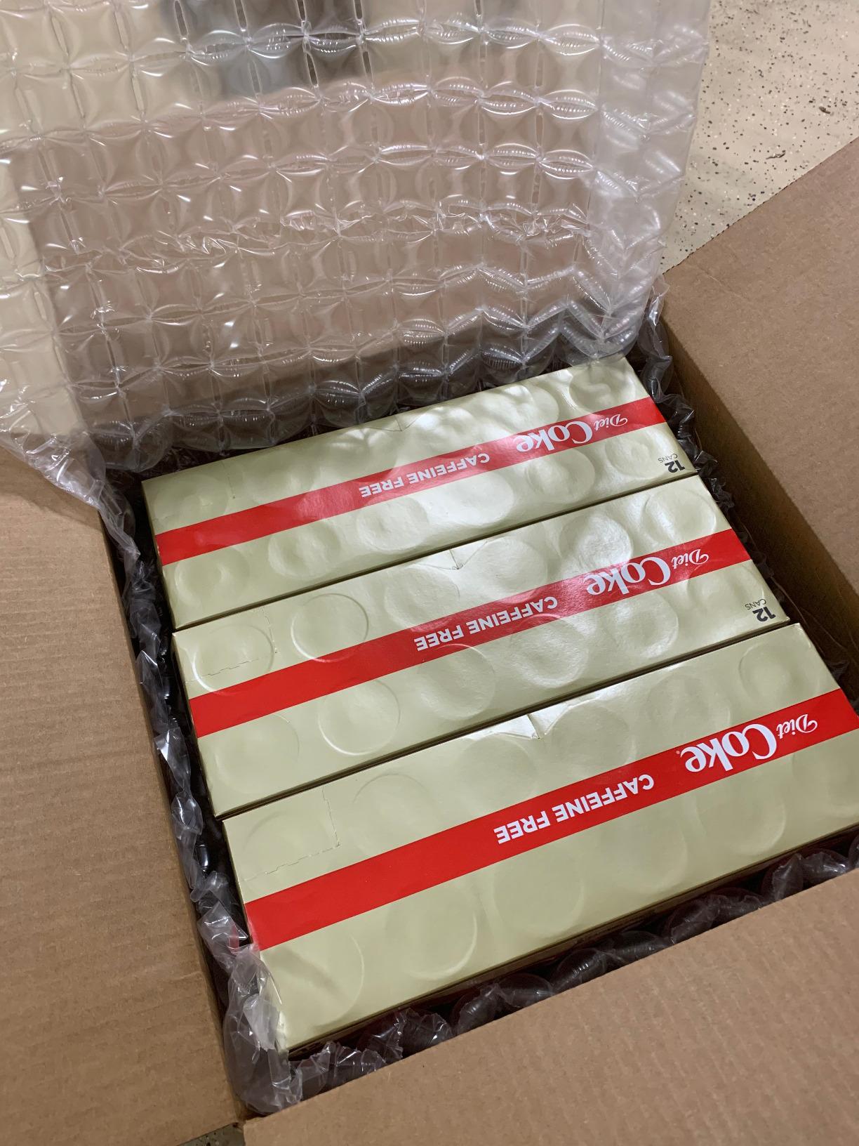 Amazon.com : Coca-Cola, Diet Coke, Caffeine Free, 12 oz (pack of 12 ...