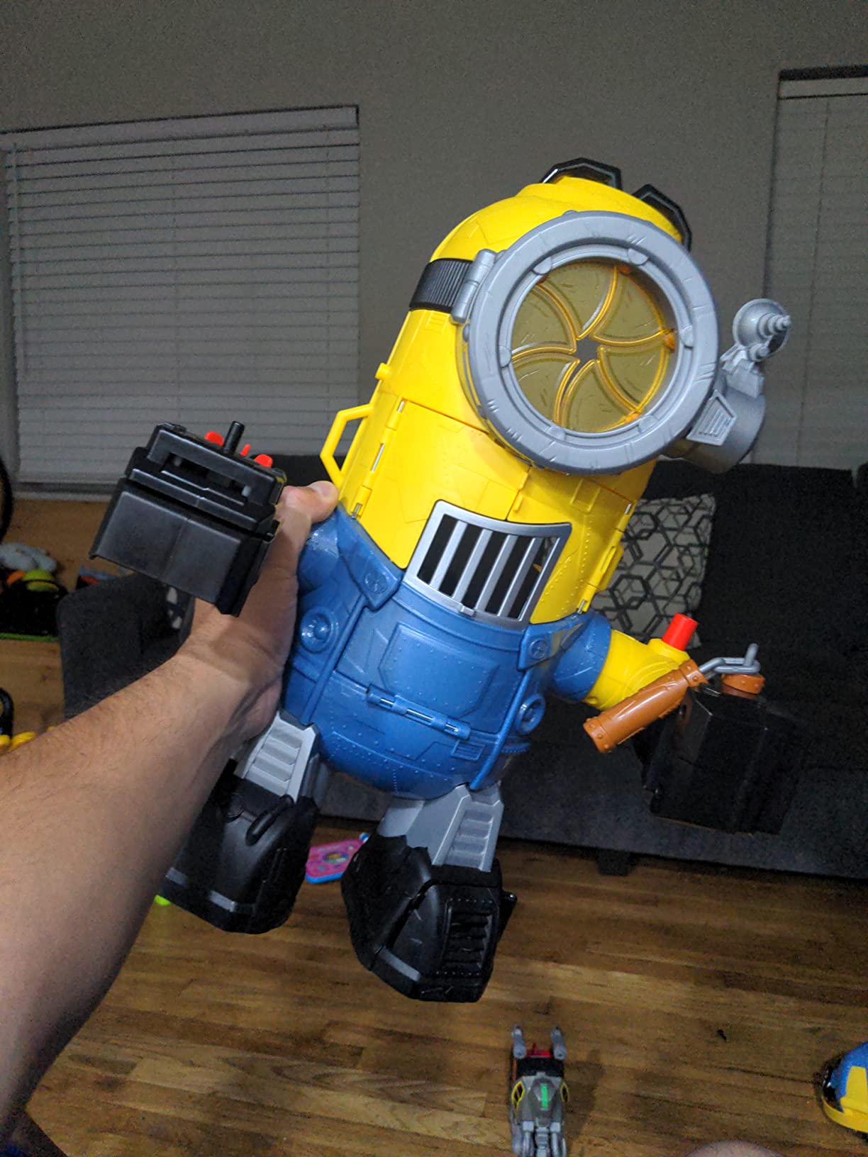 Amazon.com: Imaginext Minions The Rise of Gru MinionBot Robot Playset ...