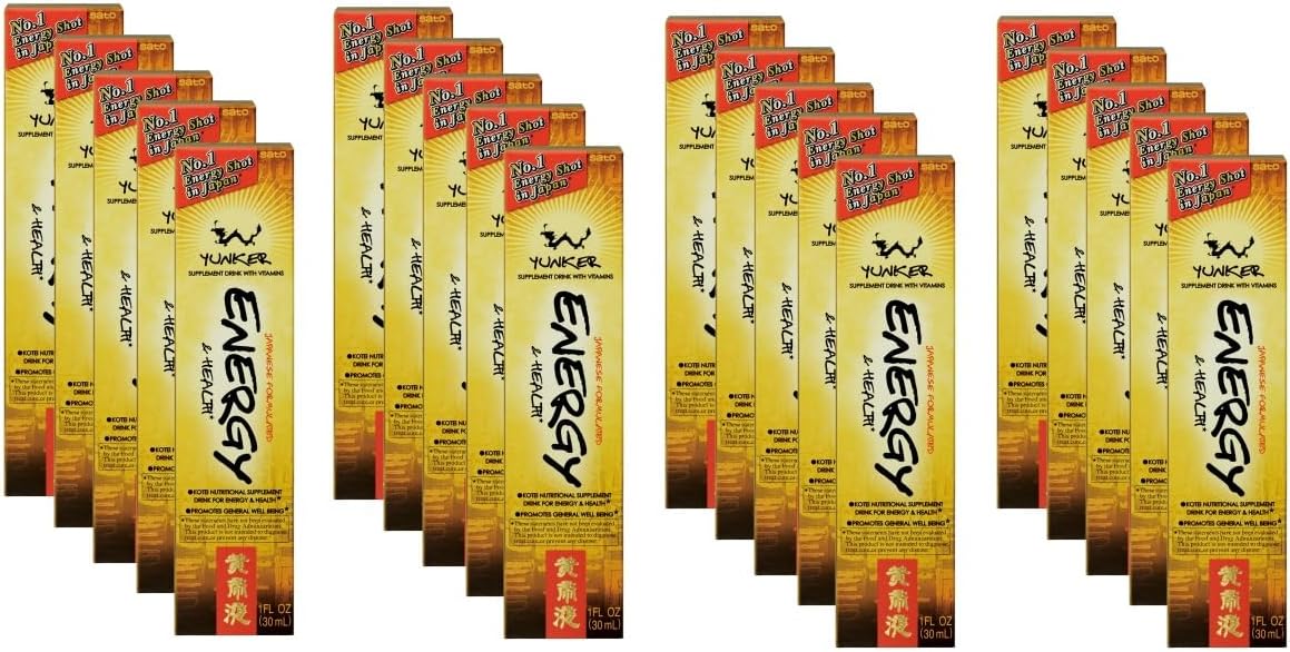 Amazon.com: Yunker Energy & Health, Energy Herbal Supplements, Herbal ...