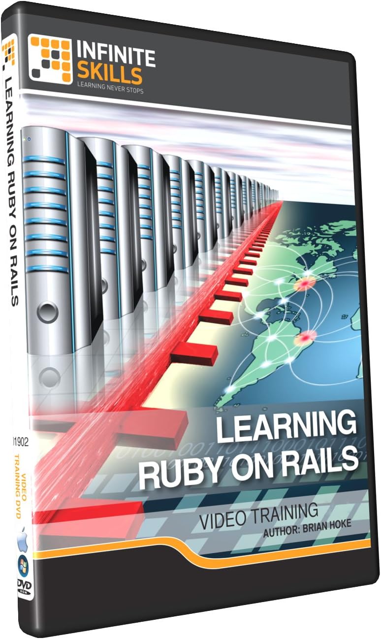 Learning Ruby On Rails - Training DVD : Amazon.com.mx: Software