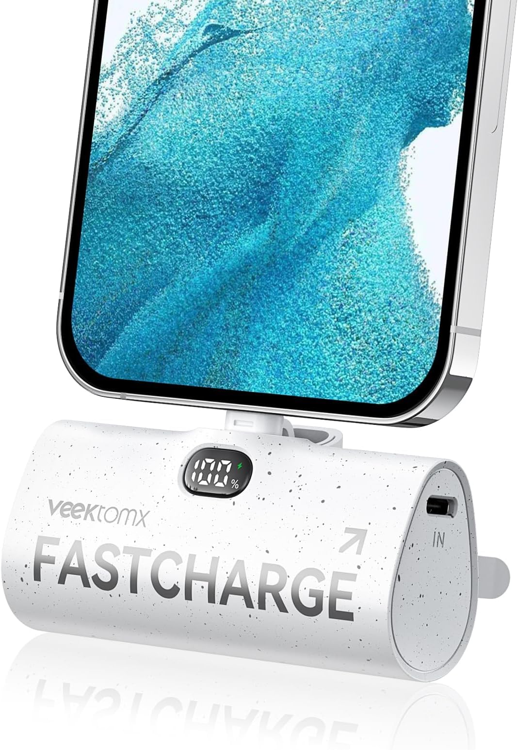 VEEKTOMX Mini Power Bank Fast Charging 20W, 5000mAh Portable Charger ...